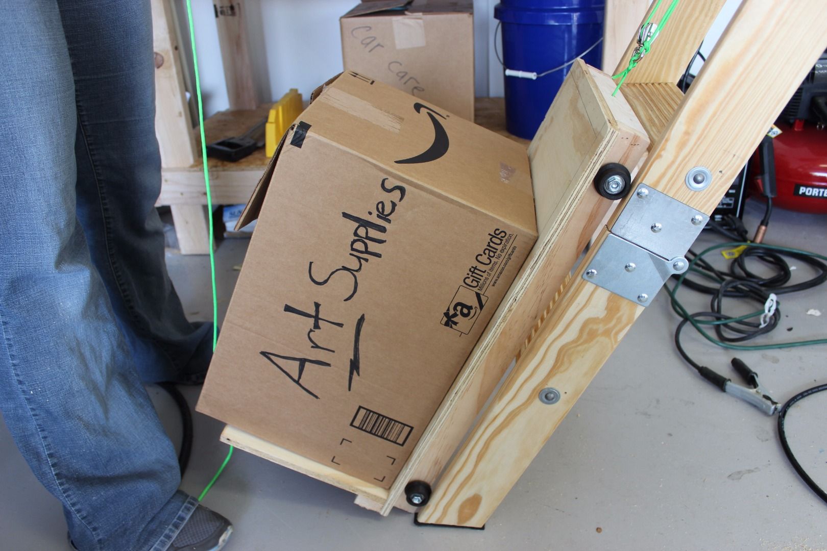 DIY Attic Storage Assistance : 9 Steps (with Pictures) - Instructables