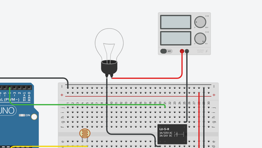 Arduino Light Intensity Lamp 5 Steps Instructables