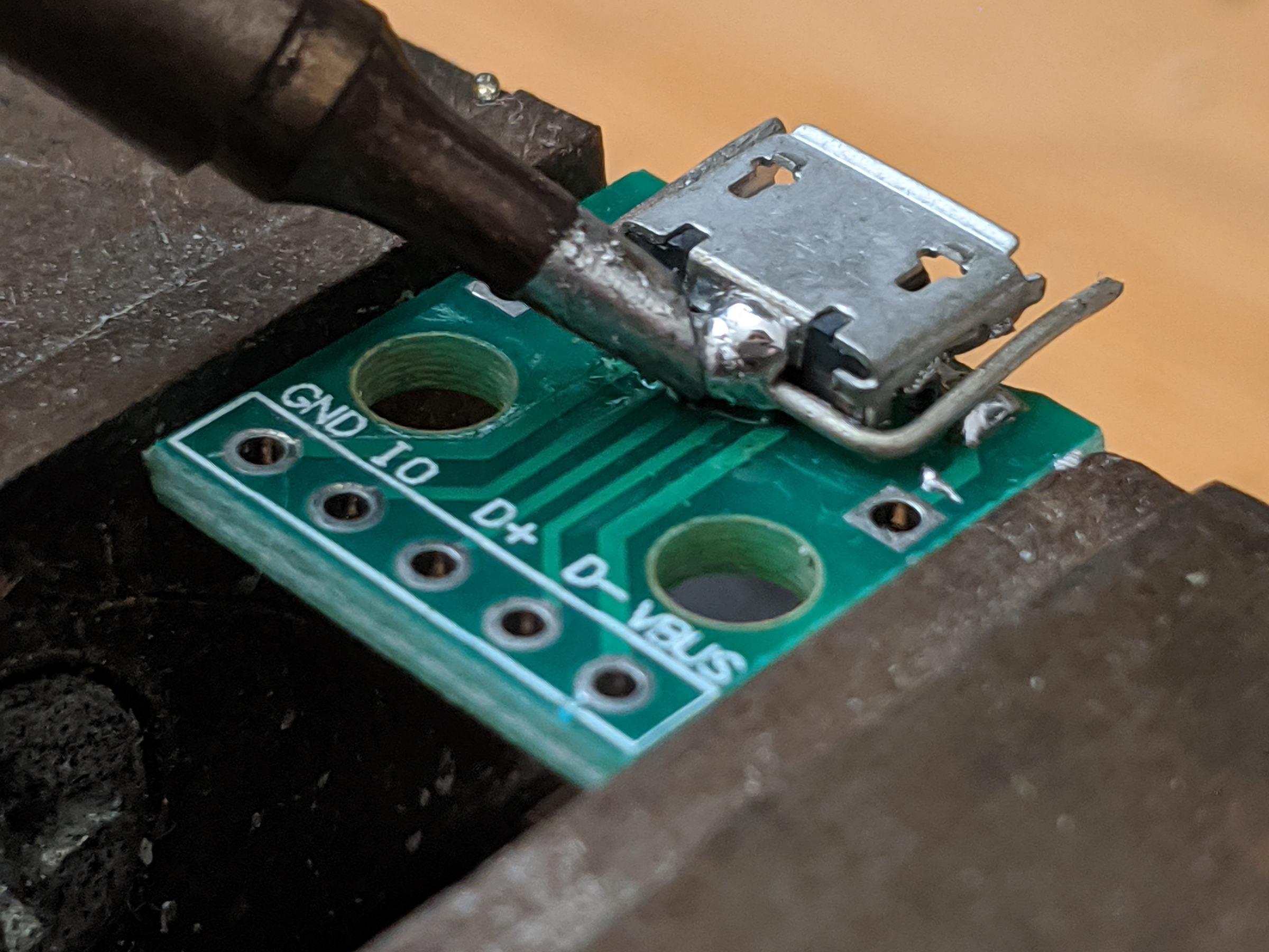 Replace Micro-USB Port With Only a Soldering Iron : 9 Steps (with ...