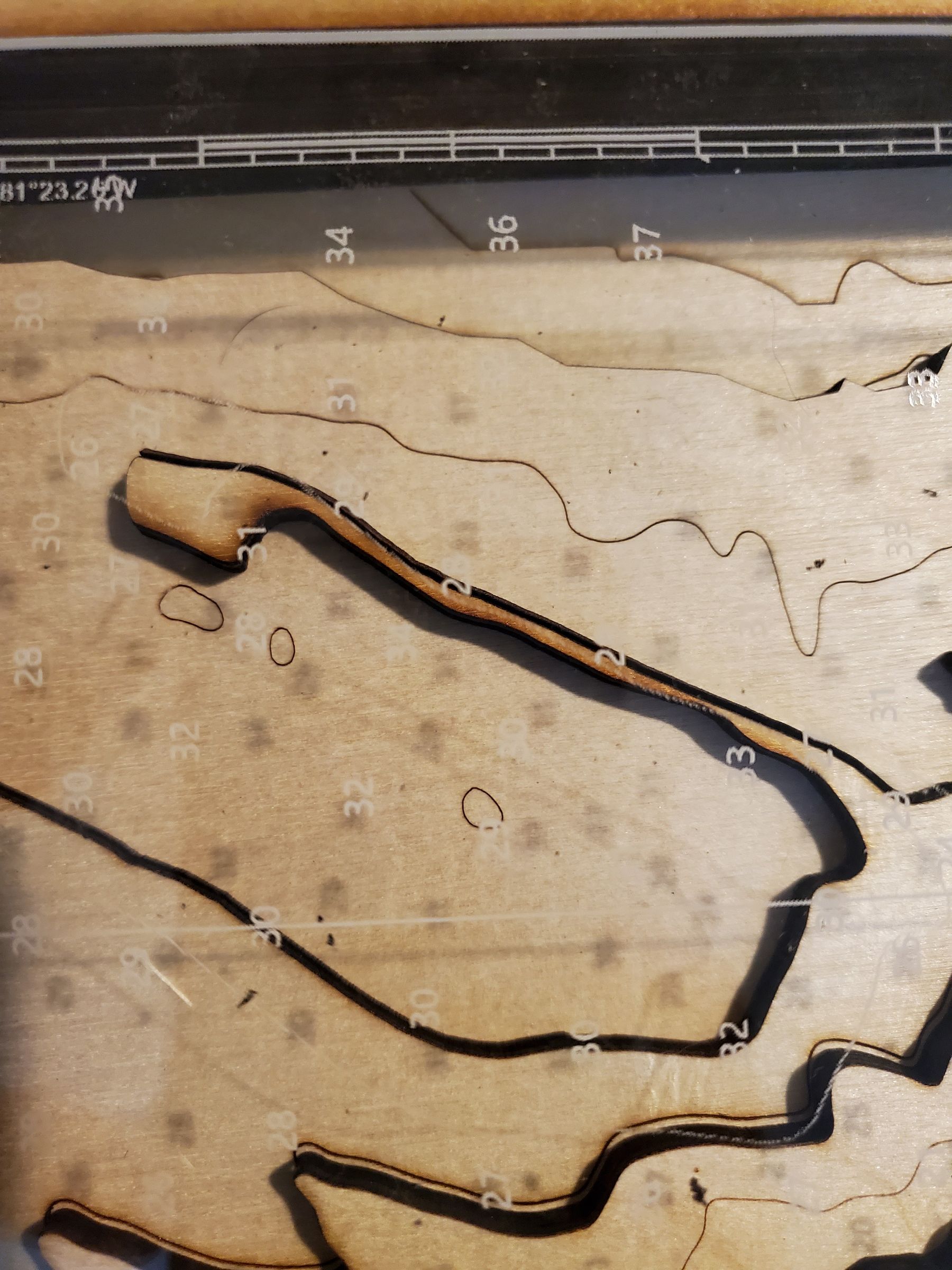 Custom Nautical Chart With Accompanying Bathymetric Contours : 5 Steps ...