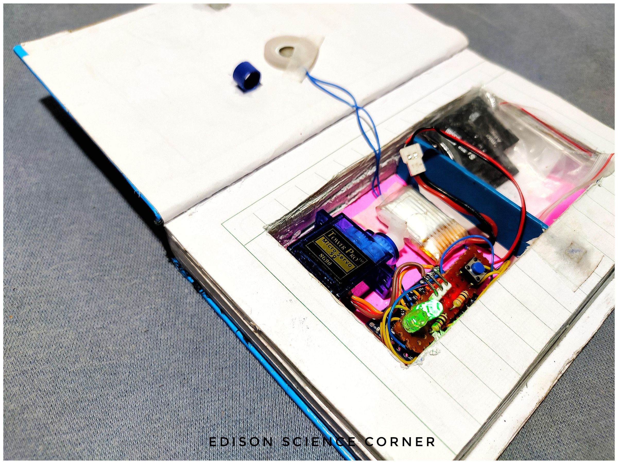 Mysterious BOOK With Secret Knock Lock : 11 Steps (with Pictures ...