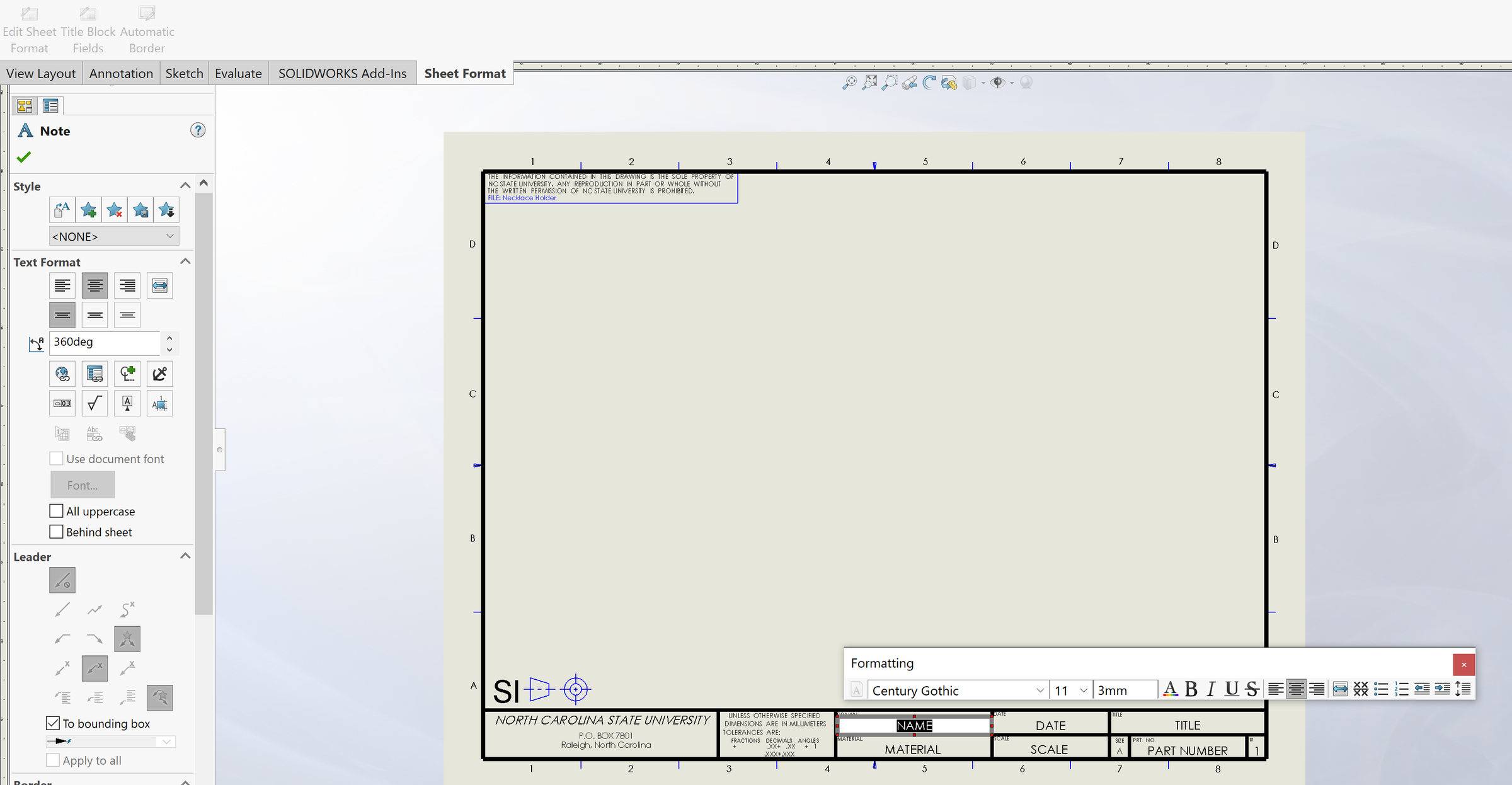 At-Home SolidWorks Activity: Necklace Holder Example : 5 Steps (with ...