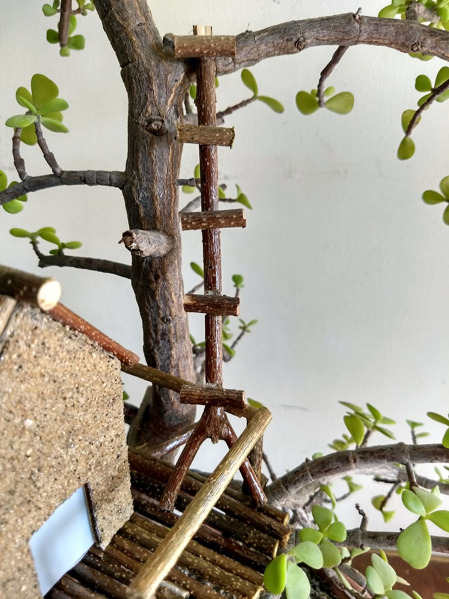 Bonsai Mini Lighted Rustic Tree House : 10 Steps (with Pictures ...