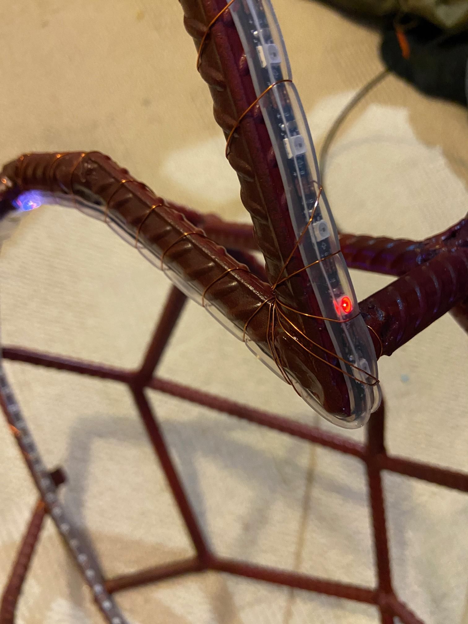 Animated LED Rebar Heart : 5 Steps (with Pictures) - Instructables