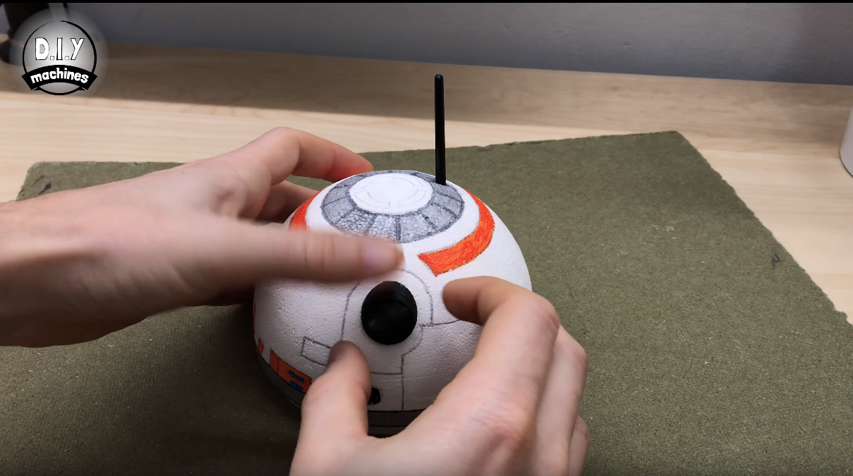 BB8 Droid - Arduino | Remote Controlled | 3D Printed : 22 Steps (with ...