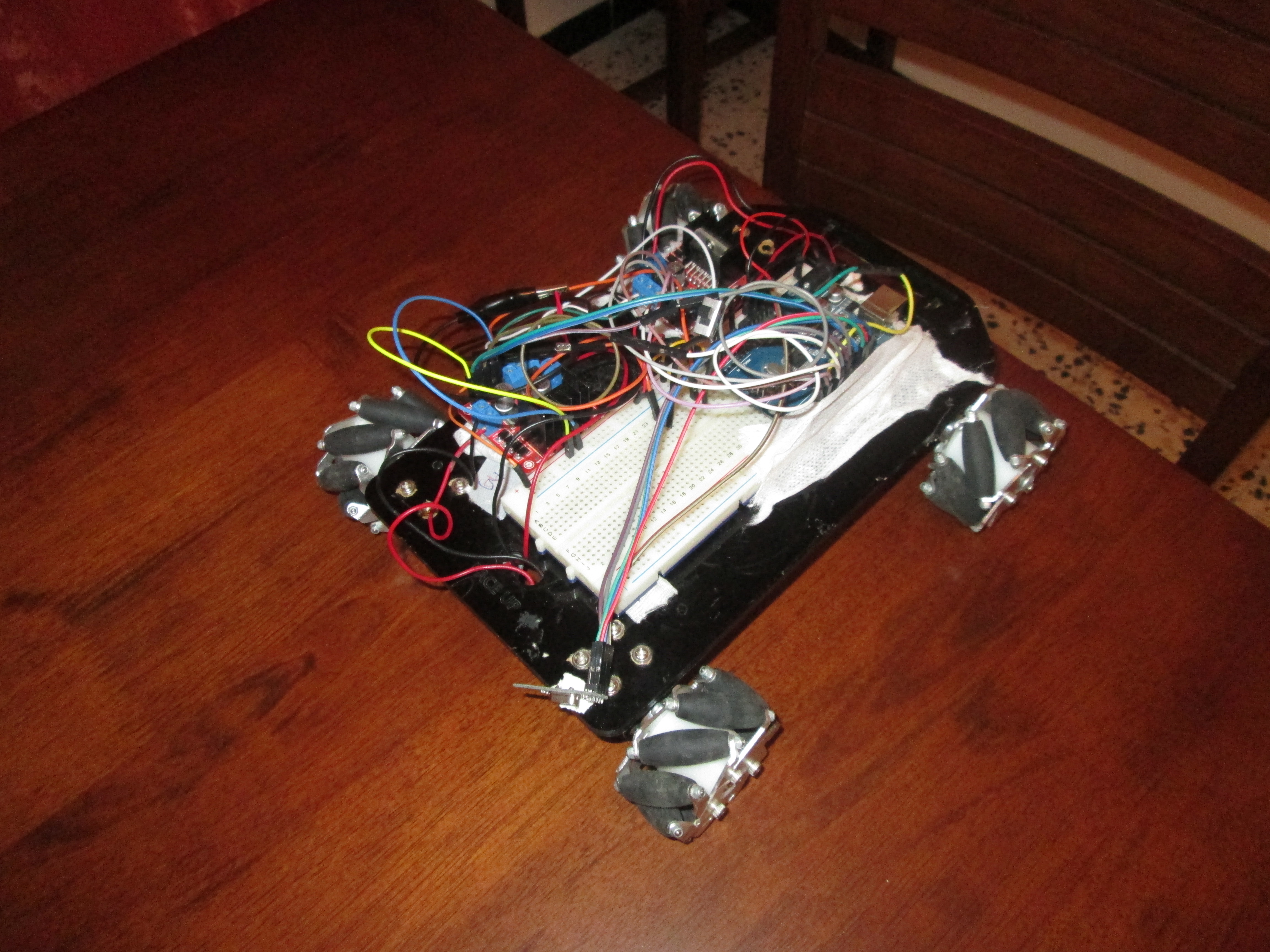RC Rover Controlled by Gestures Motions & Joyestick : 8 Steps ...
