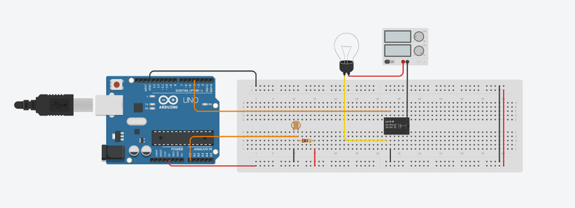 Arduino Light Intensity Lamp Jyothir 5 Steps Instructables