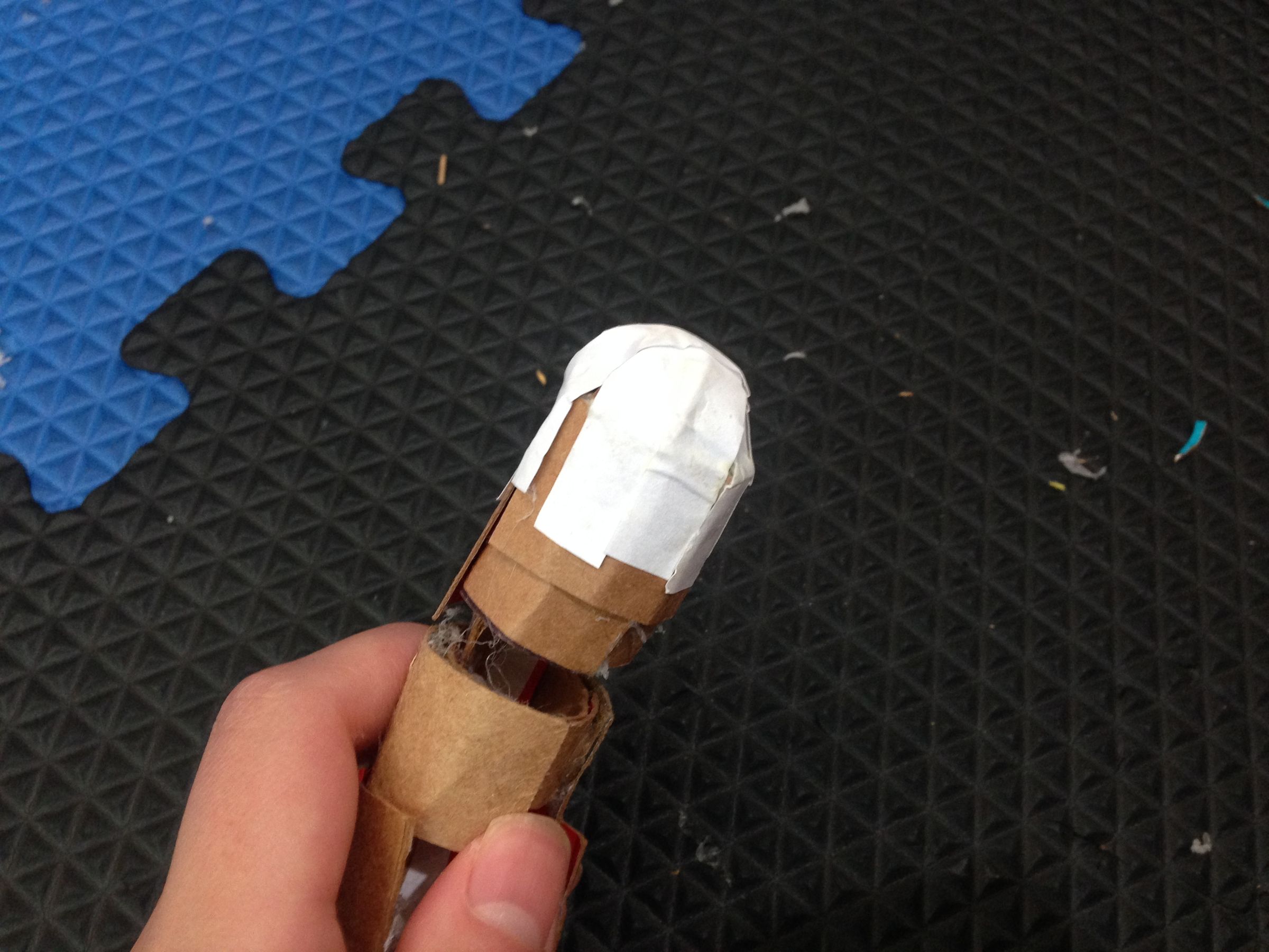 Working Cardboard Mandalorian Gauntlet: How to Make It : 14 Steps (with ...