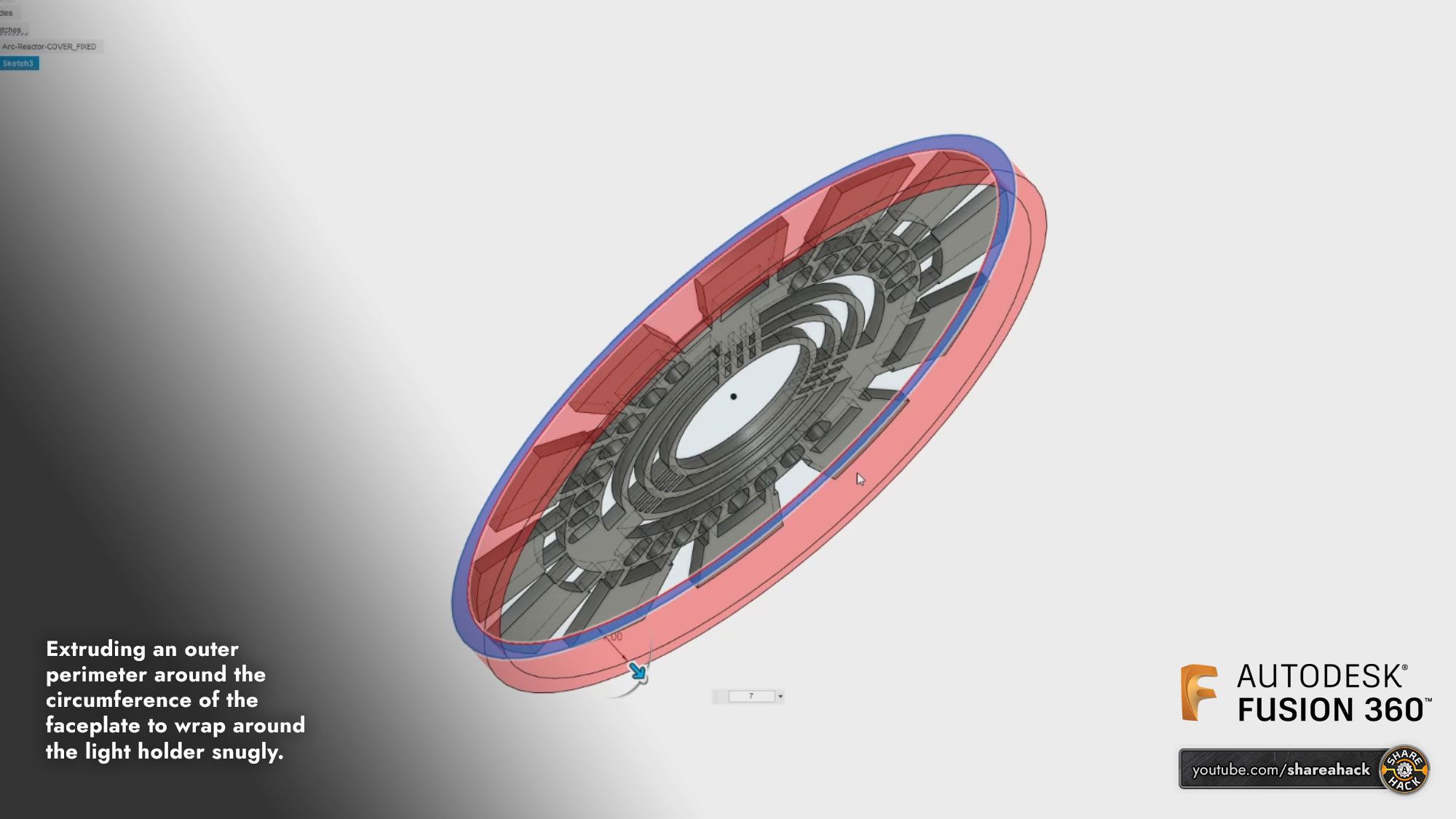 Iron Man Wearable Arc Reactor (3D Printed) 5 Designs : 9 Steps (with ...