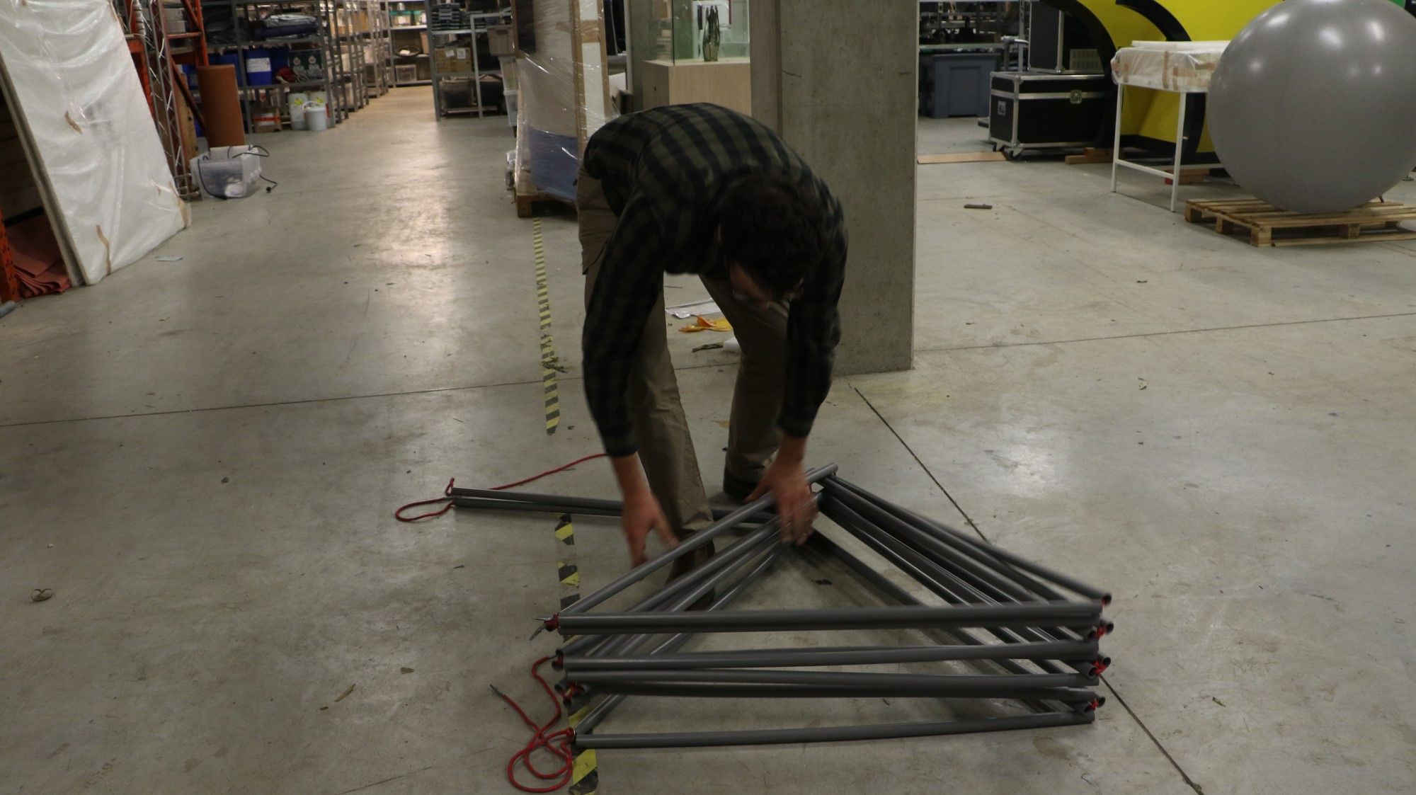 Opplooibare Prikkelarme Ruimte (Geodetische Koepel) : 10 Steps ...