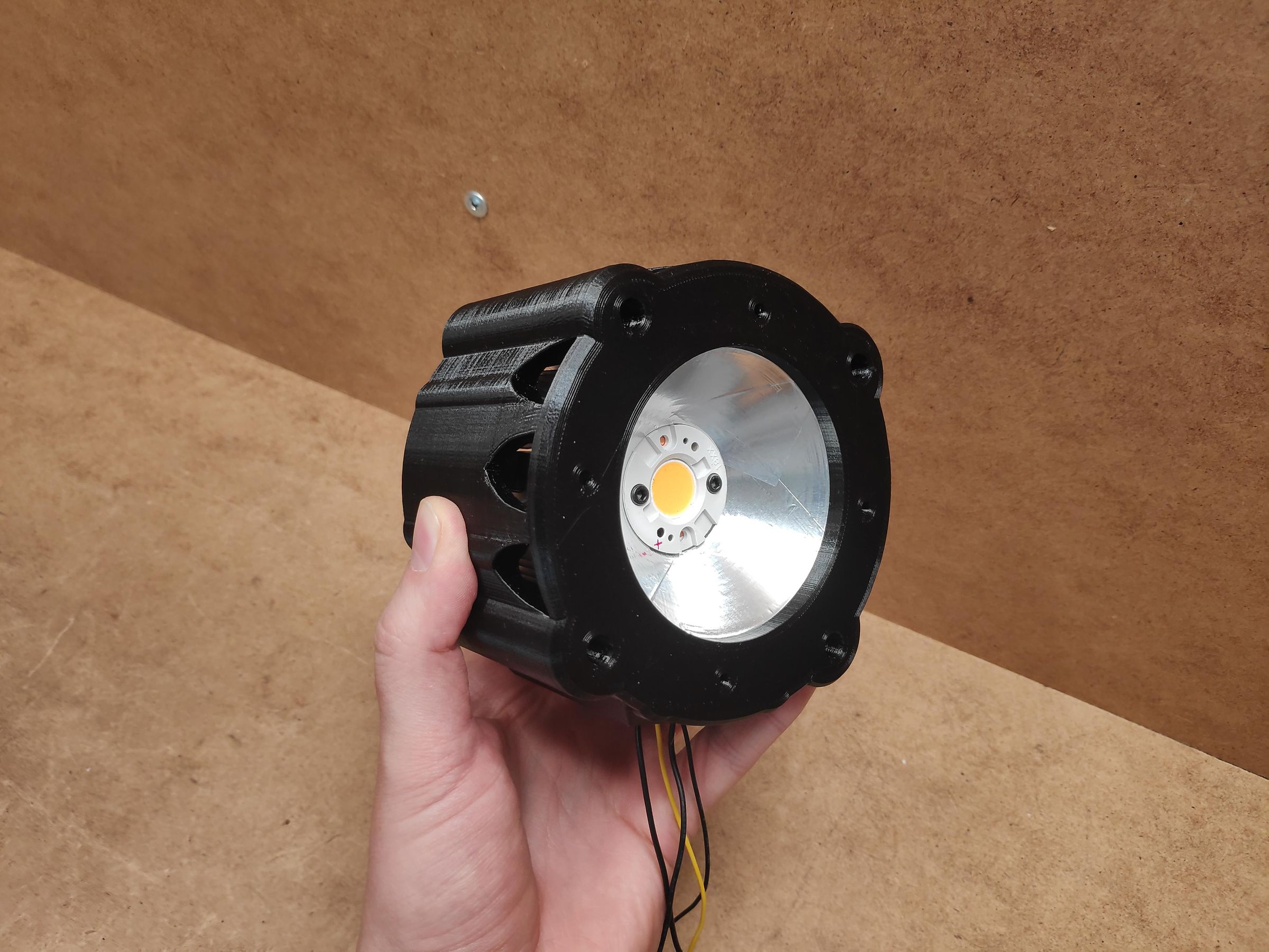 3D Printed Natural-Color Cost-Effective Worklight (Extreme Attention to ...