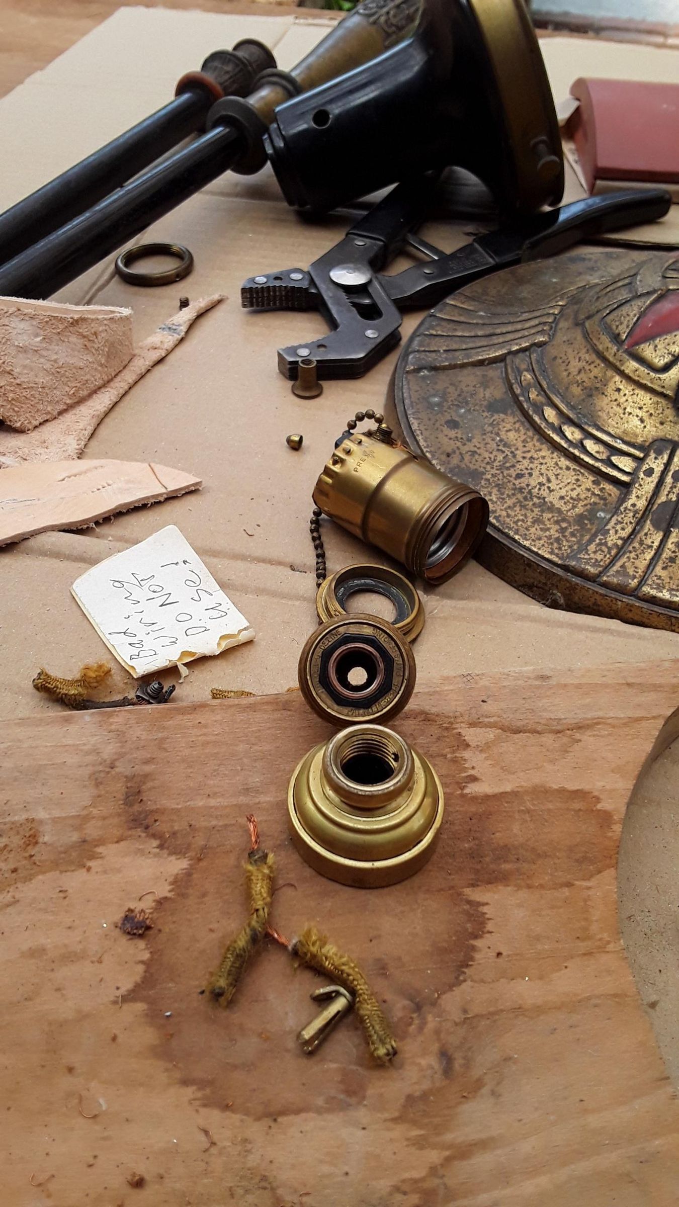 Antique Pole Lamp Restoration : 4 Steps - Instructables