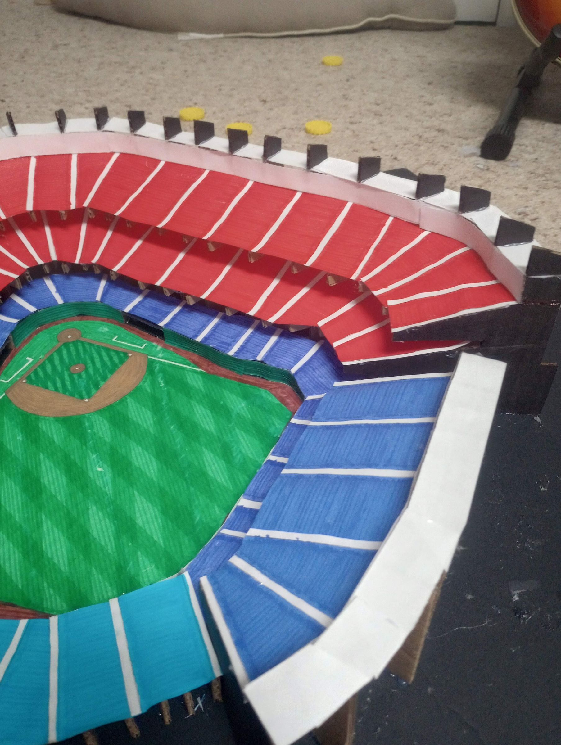 Cardboard MLB Stadium : 39 Steps (with Pictures) - Instructables