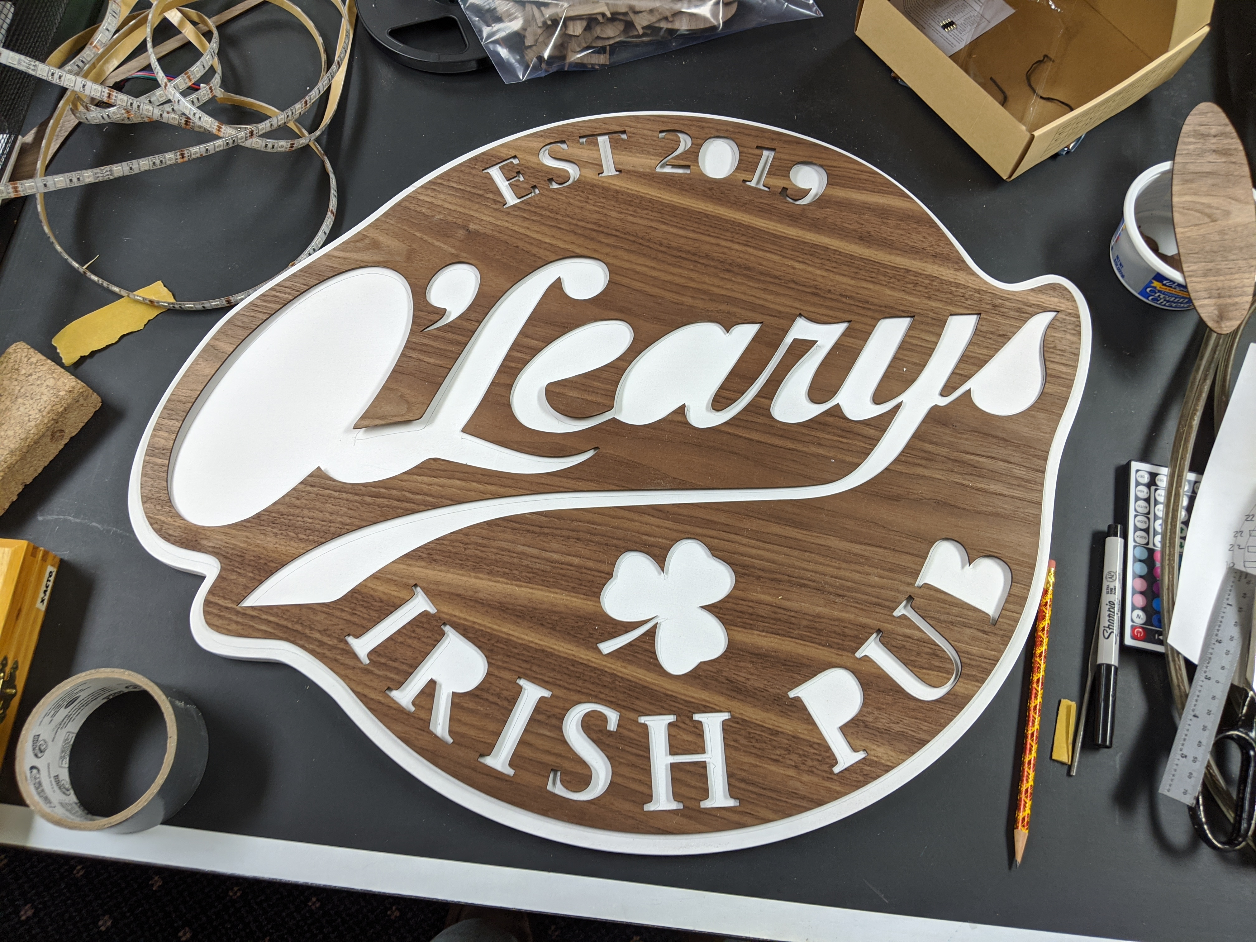 LED Backlit Sign : 10 Steps (with Pictures) - Instructables