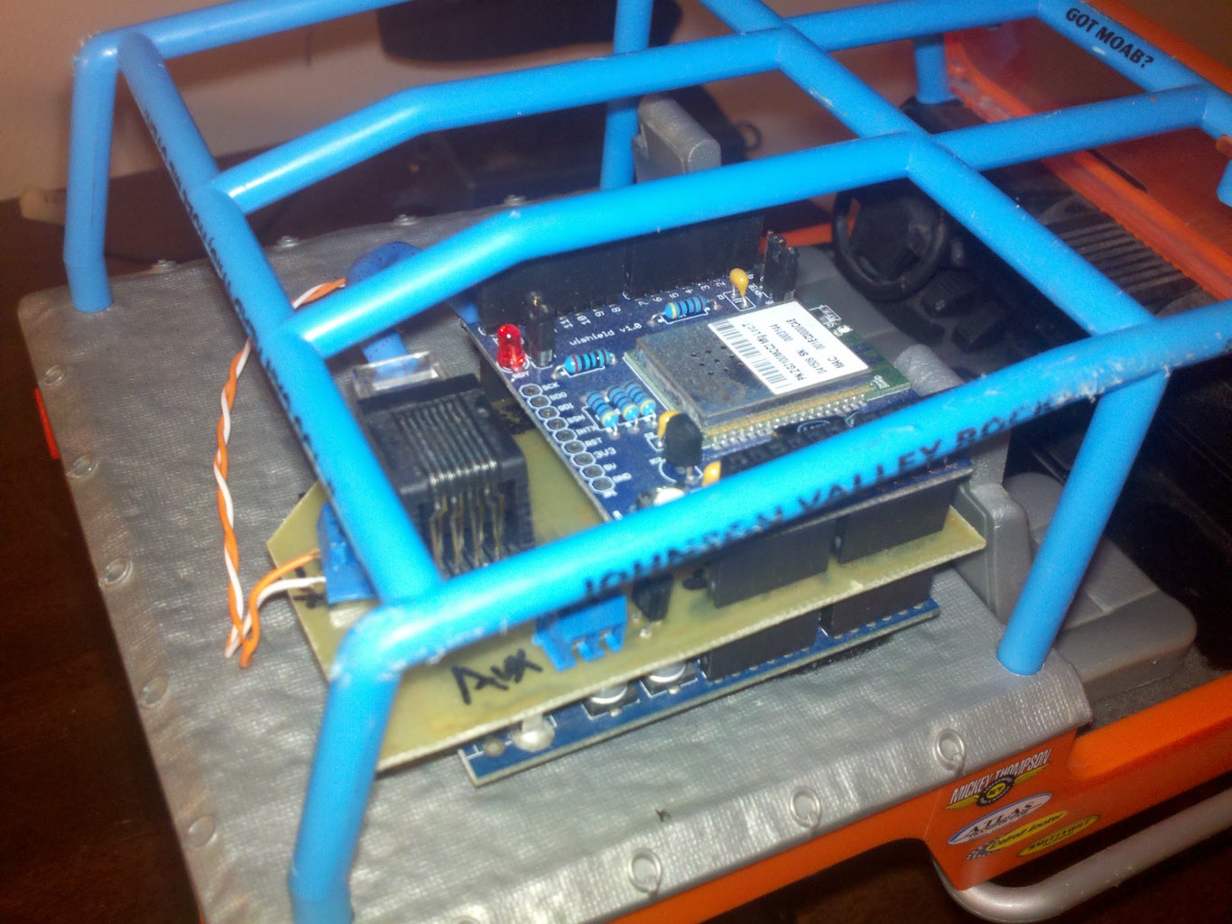 How To Build An Arduino Wifi 4x4 With Android Controller 8 Steps