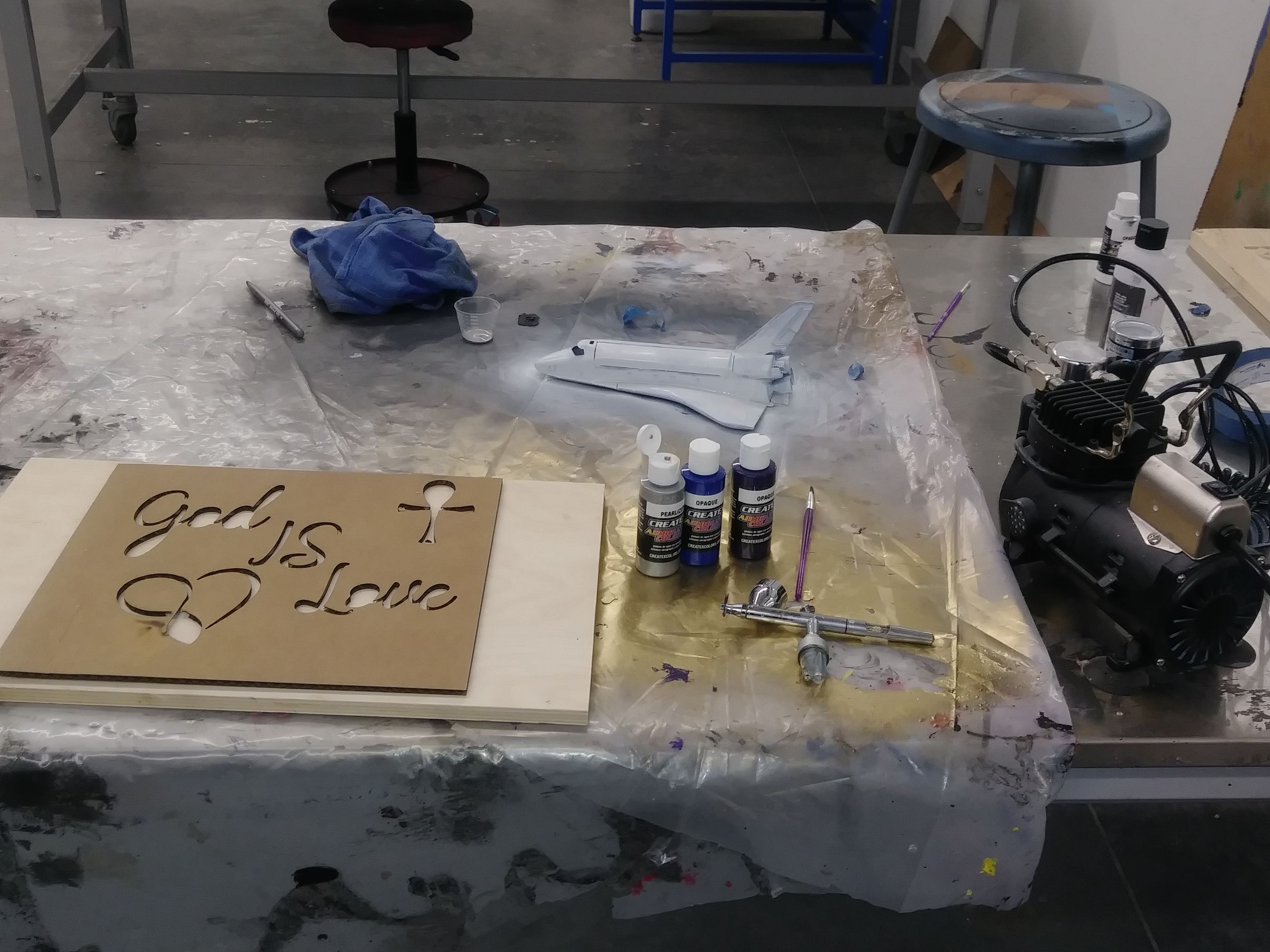 How to Use a Lazar Cutter to Make a Stencil : 10 Steps - Instructables