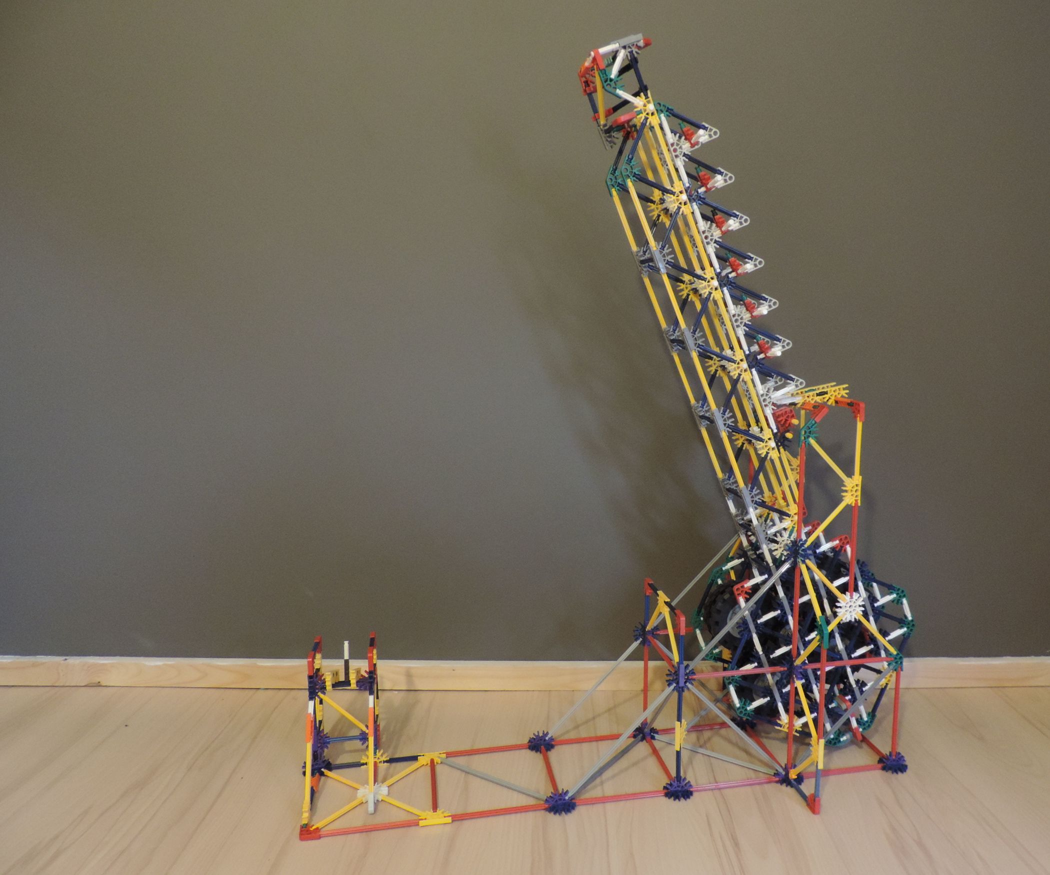Knex Ball Machine Element: Falling Bridge : 7 Steps - Instructables