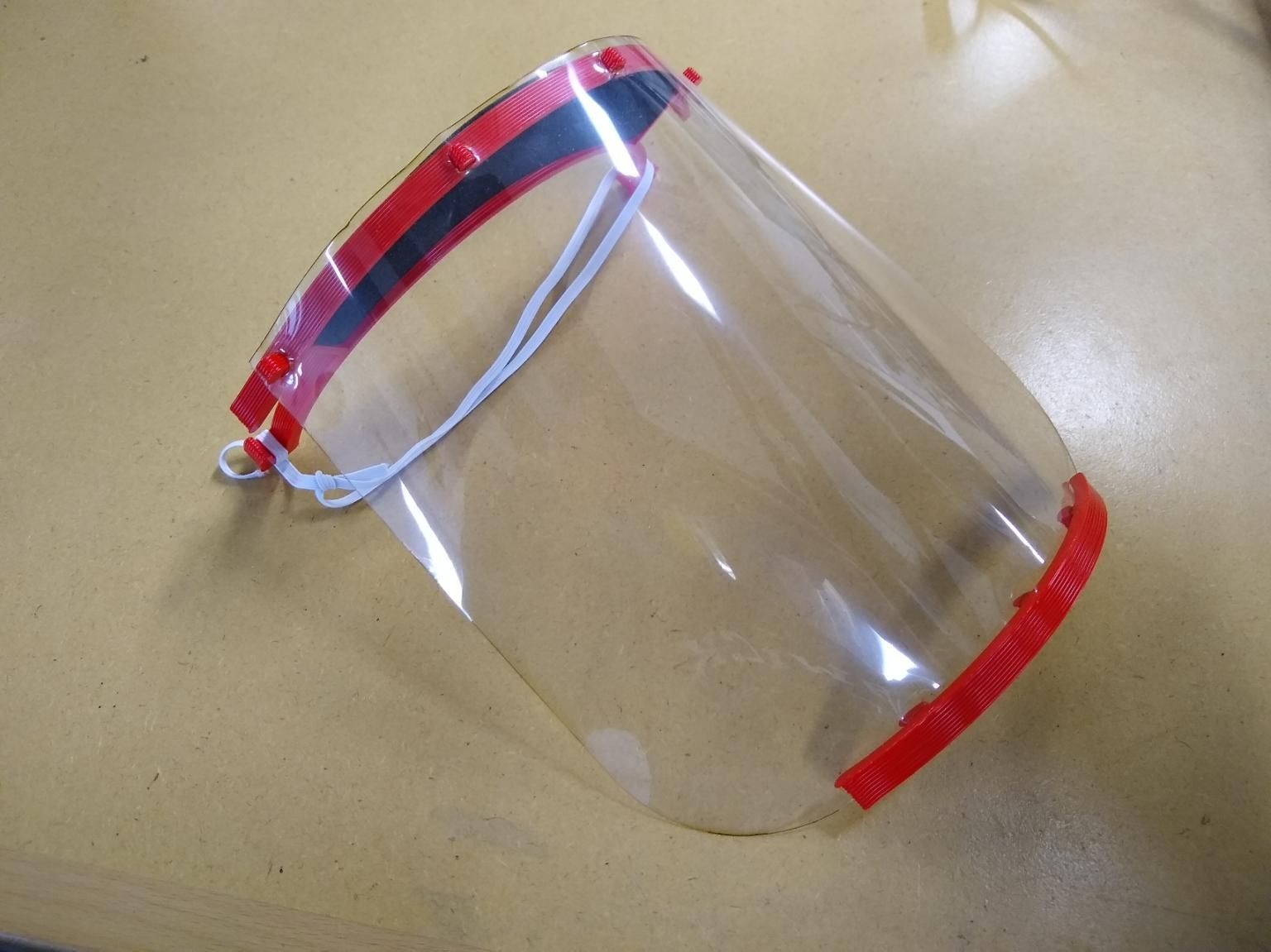 COVID-19 Emergency Face Shield for Large-Scale 3D Printing : 6 Steps ...