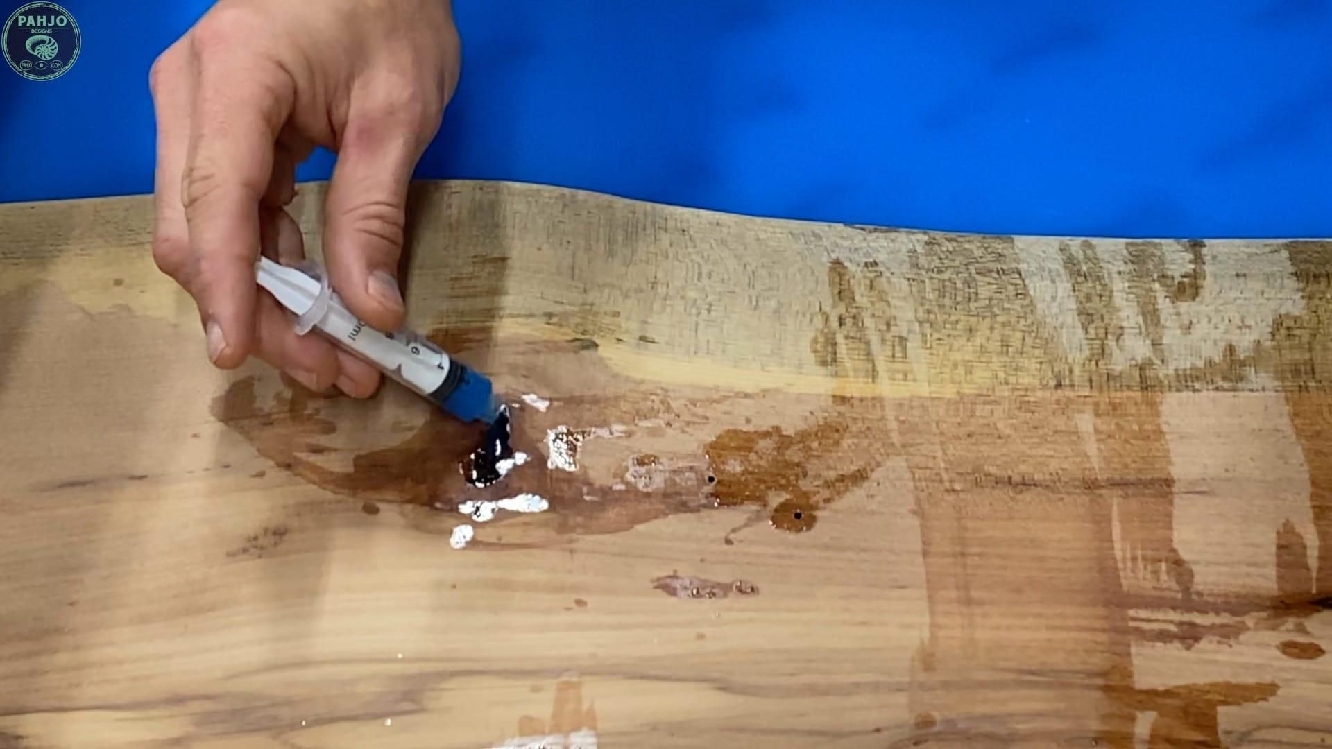 How to Build a Glowing Epoxy River Coffee Table : 13 Steps (with ...