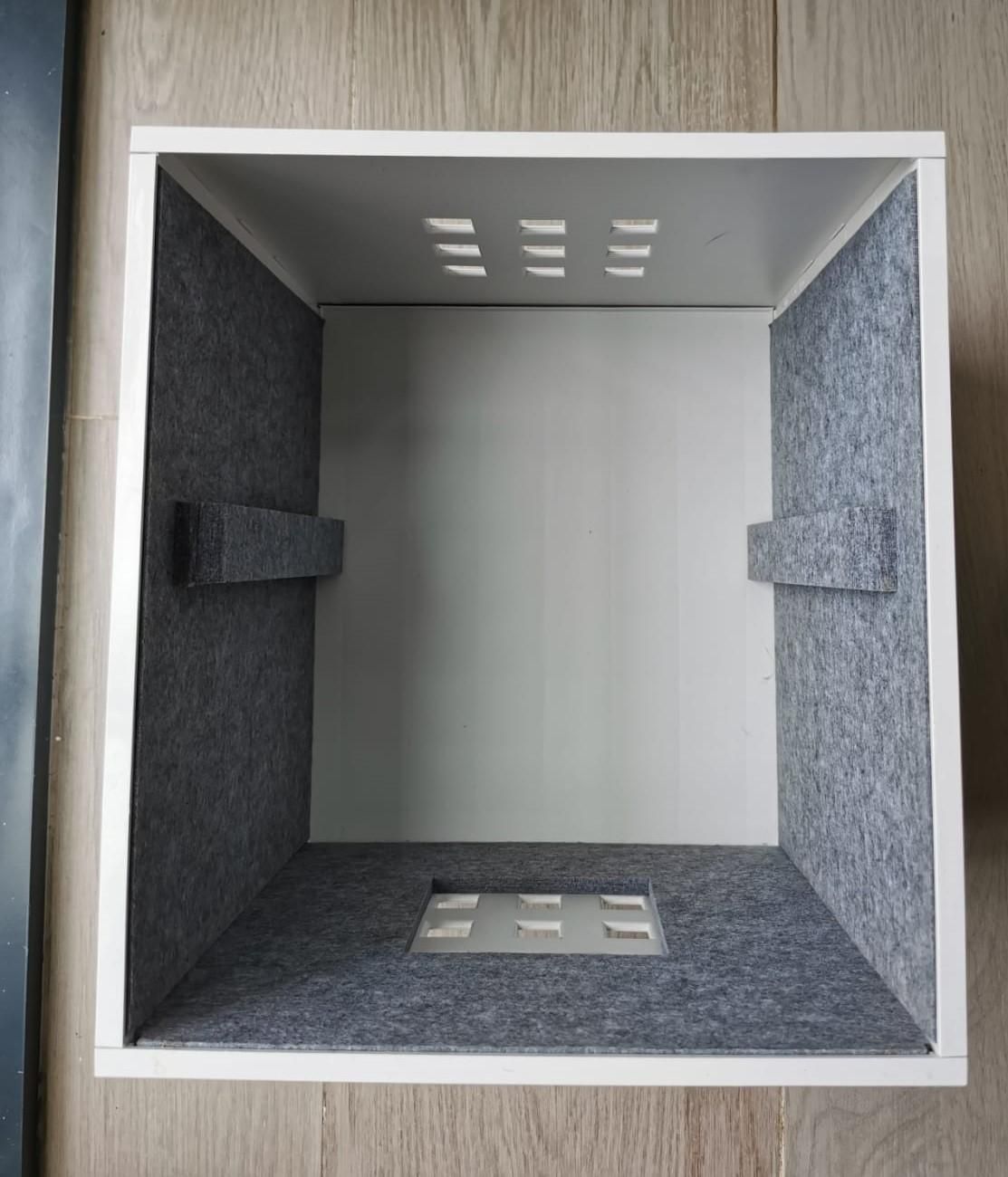 Office in a Box - Standing Desk With Storage : 7 Steps (with Pictures ...