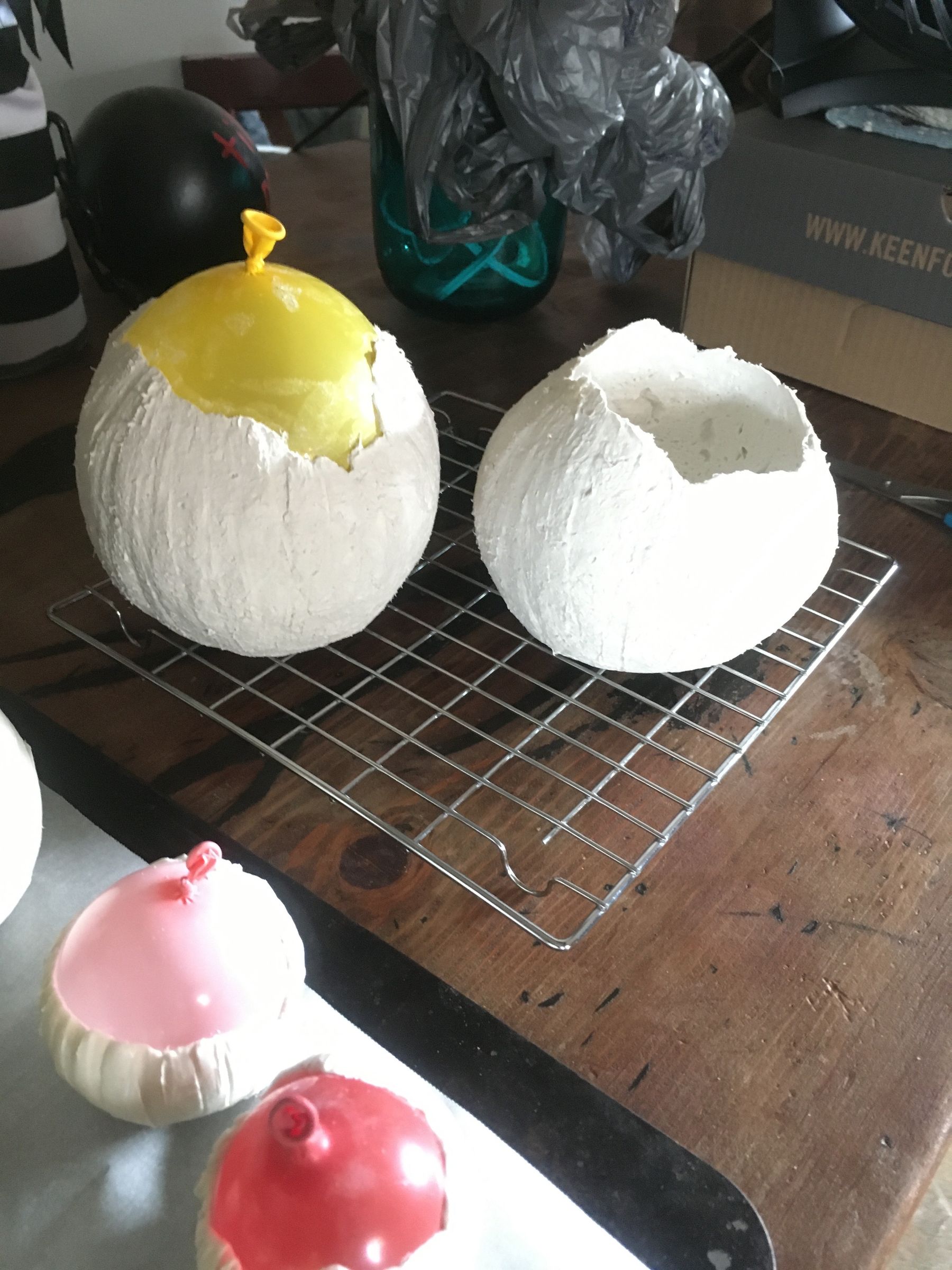 Barnacle Sculptures--and an Experiment With 2 Kinds of Homemade Paper ...