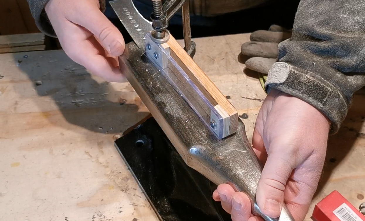 Improved Jig for Punching/Stamping Letters/Numbers Straight : 8 Steps ...