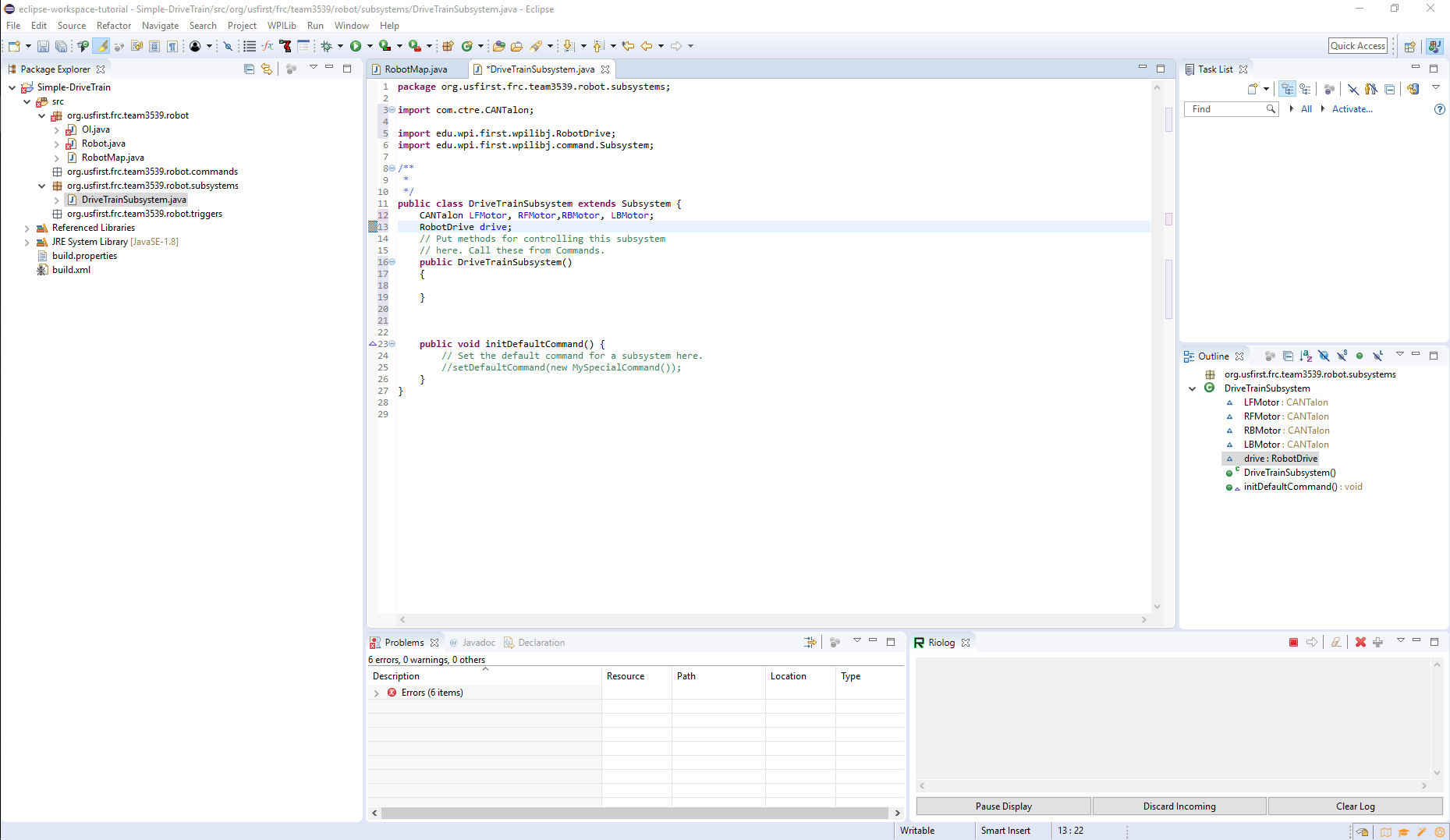 How to Write a Simple Drivetrain for FRC (Java) : 12 Steps (with ...