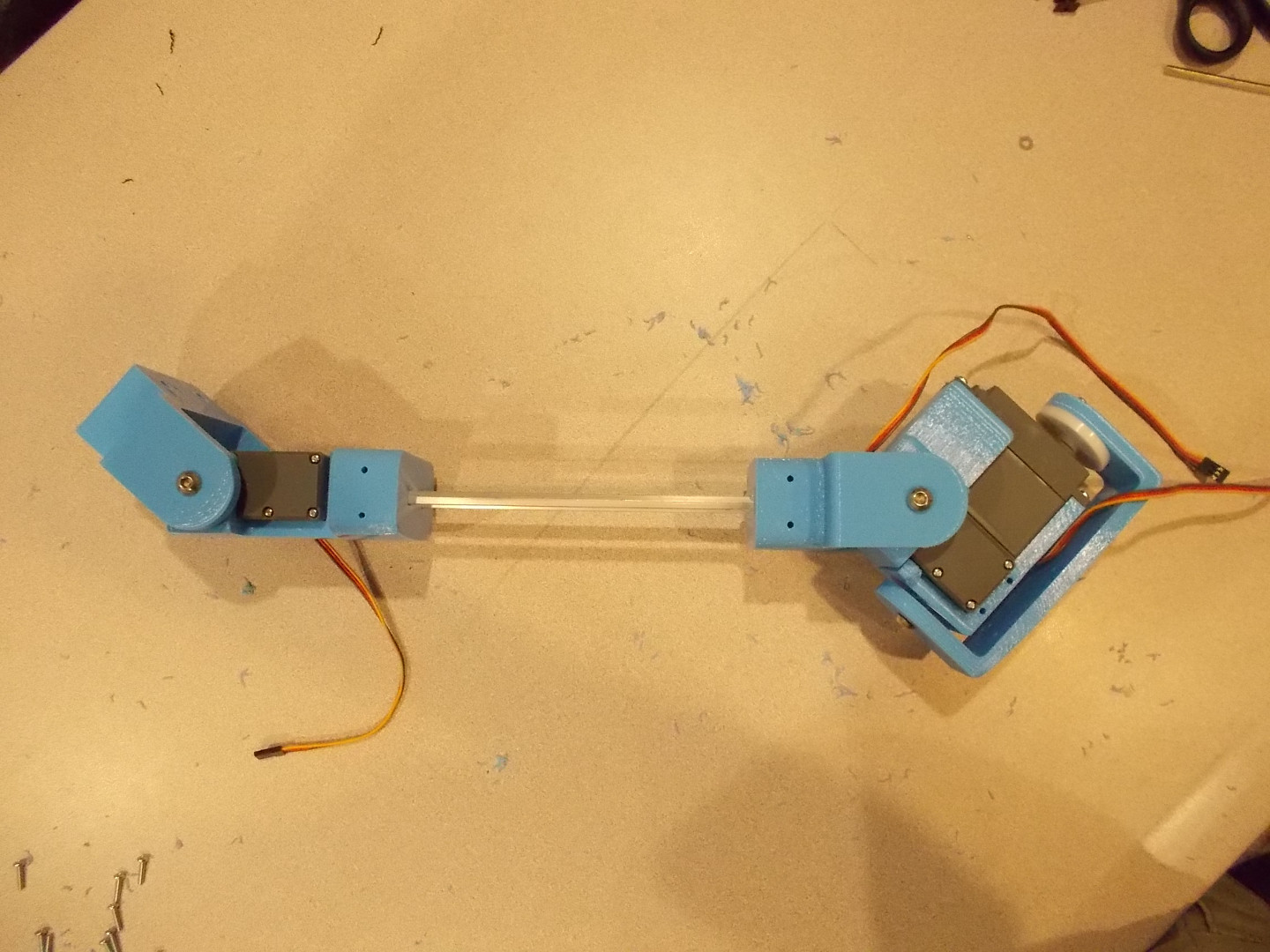 ASPIR: Full-Size 3D-Printed Humanoid Robot : 80 Steps (with Pictures ...