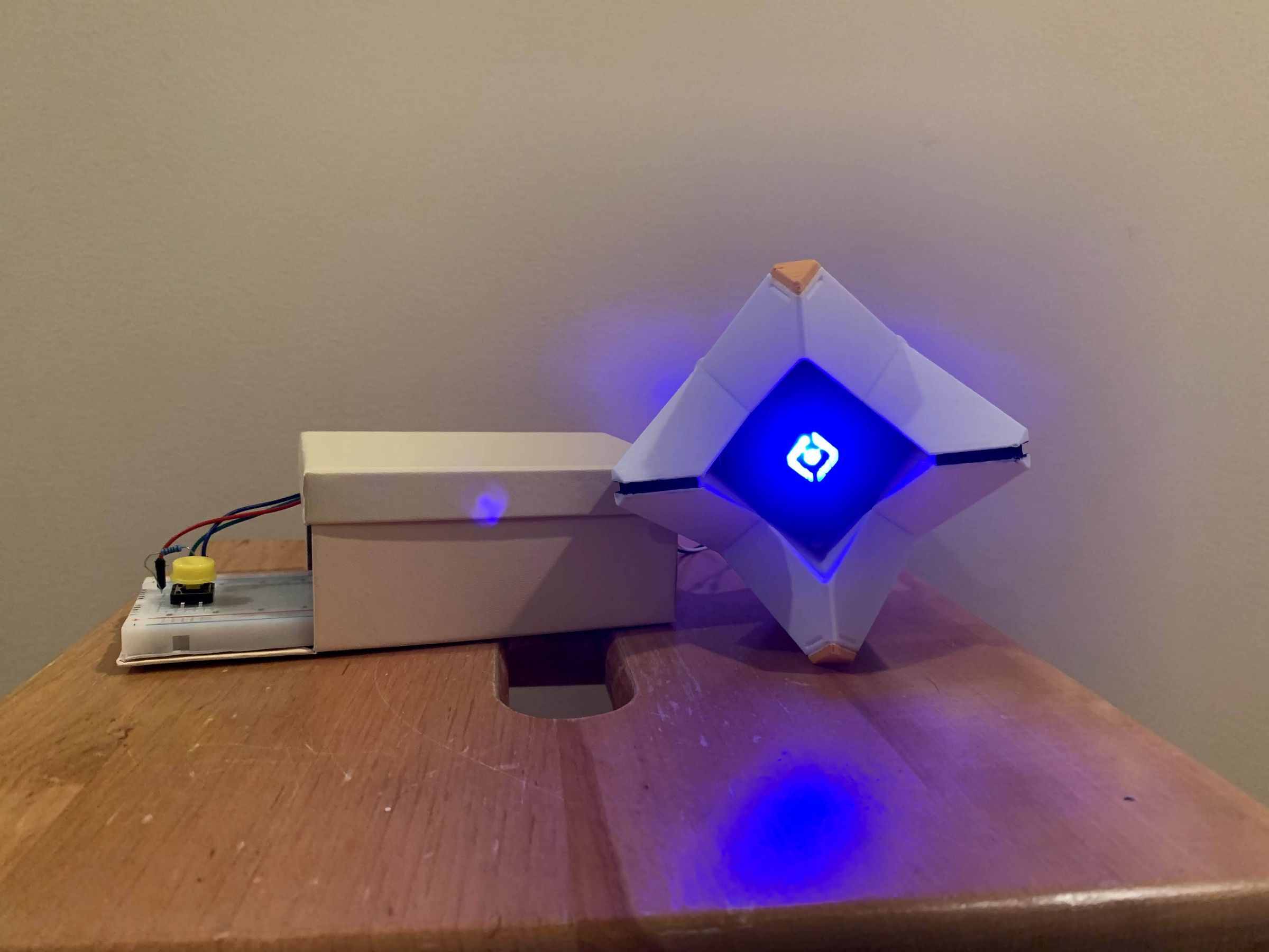 3D Printed Destiny Ghost Light With Arduino Uno : 6 Steps - Instructables