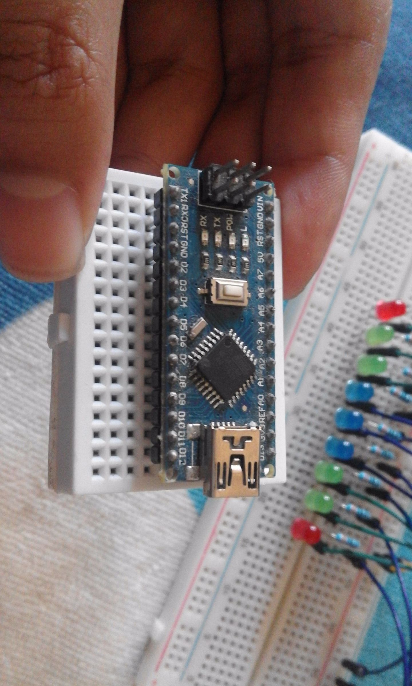 Waren's L.E.D Music Visualizer : 16 Steps (with Pictures) - Instructables