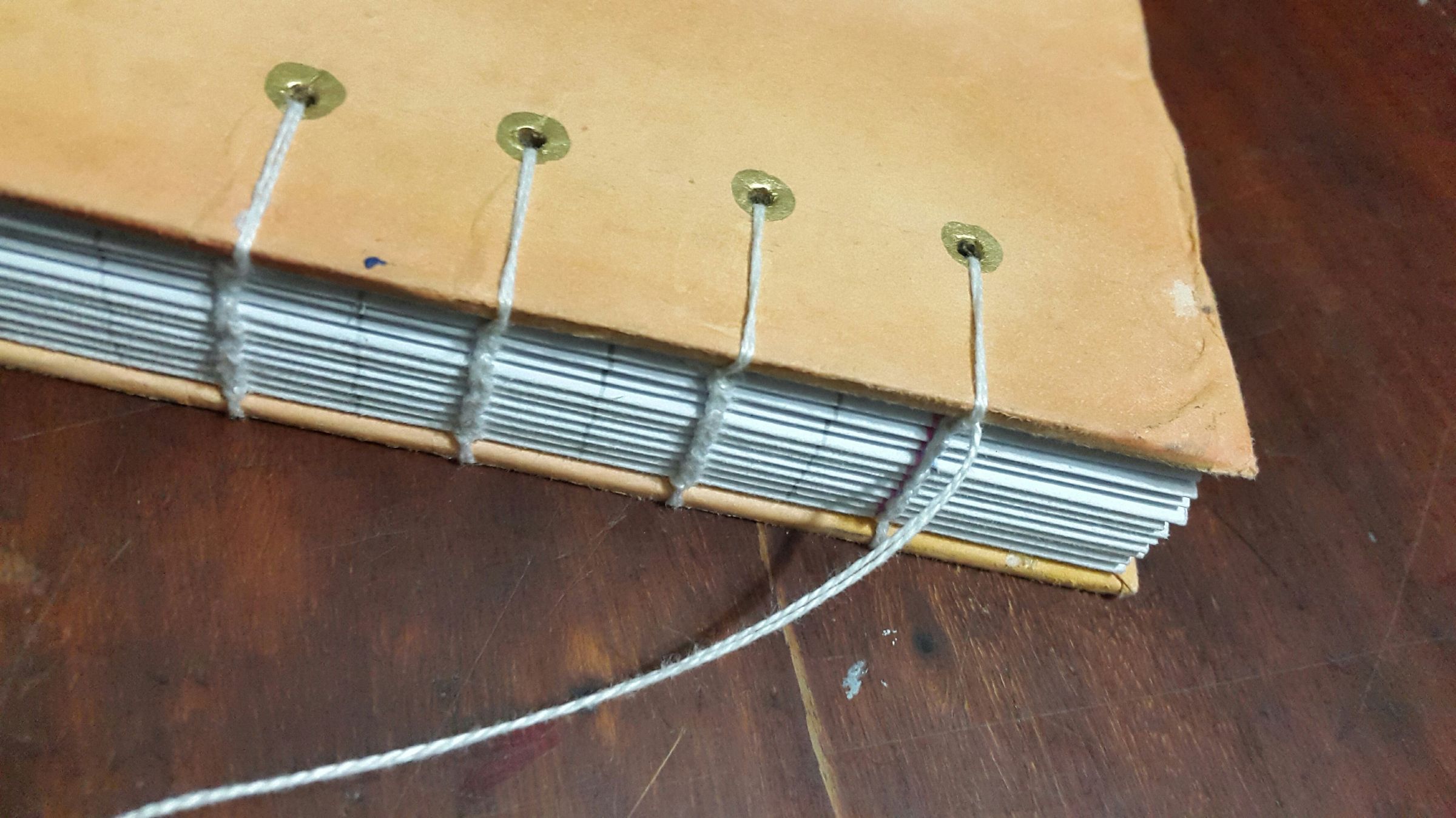 DIY Coptic Stitch Bound Notebook : 9 Steps (with Pictures) - Instructables