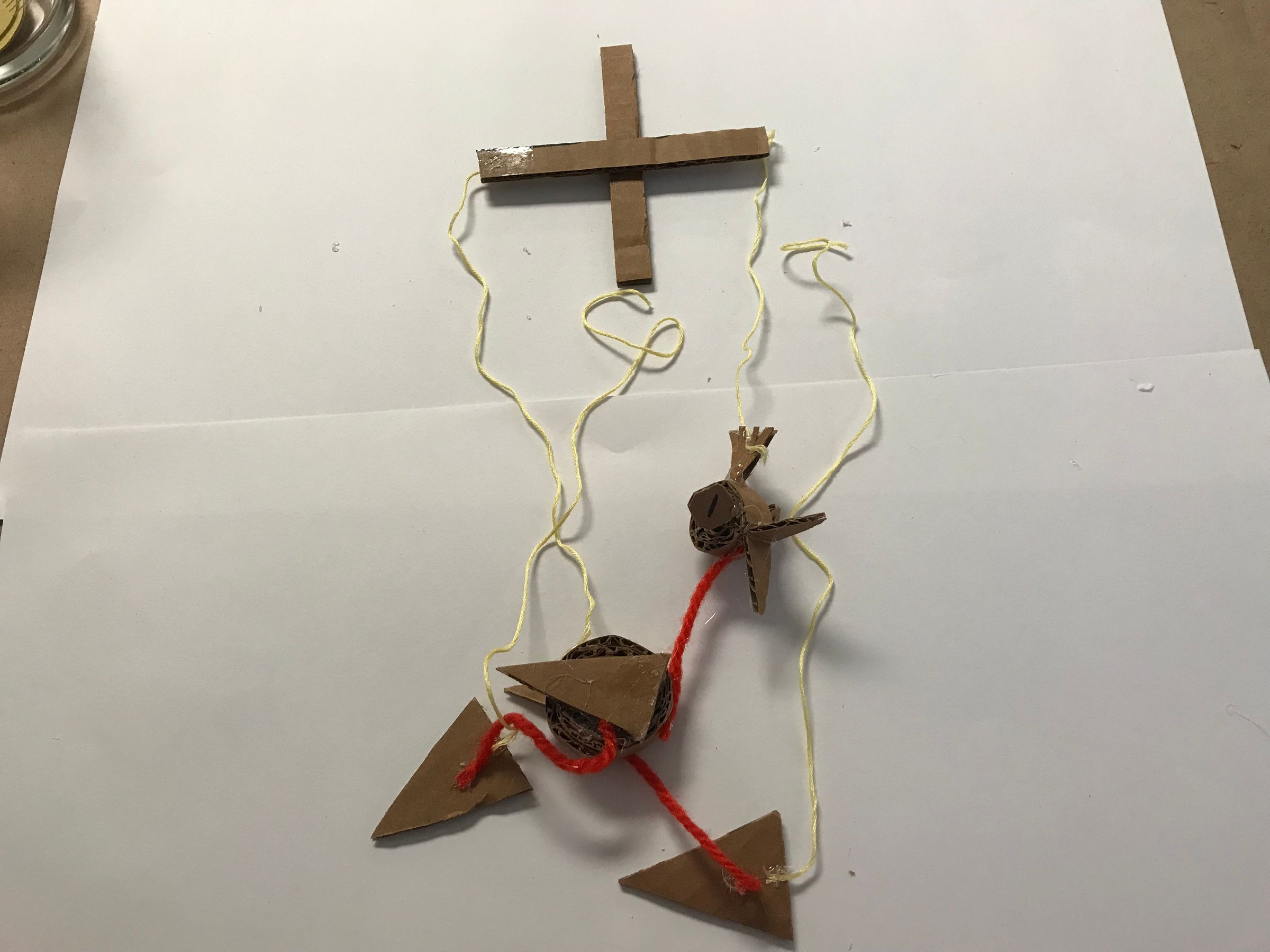 Crazy Cardboard Chicken Marionette : 5 Steps - Instructables