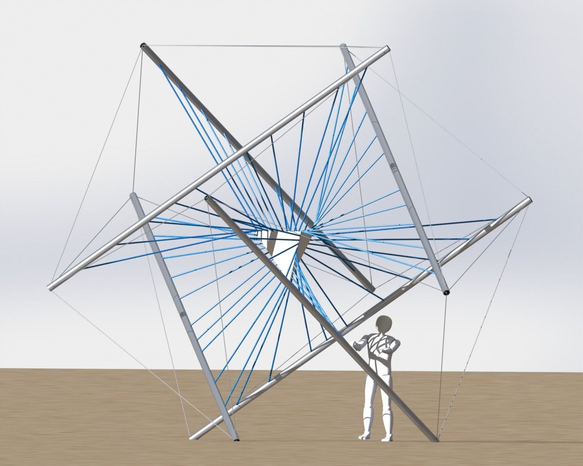 Cellular Tensegrity at Burning Man : 31 Steps (with Pictures ...