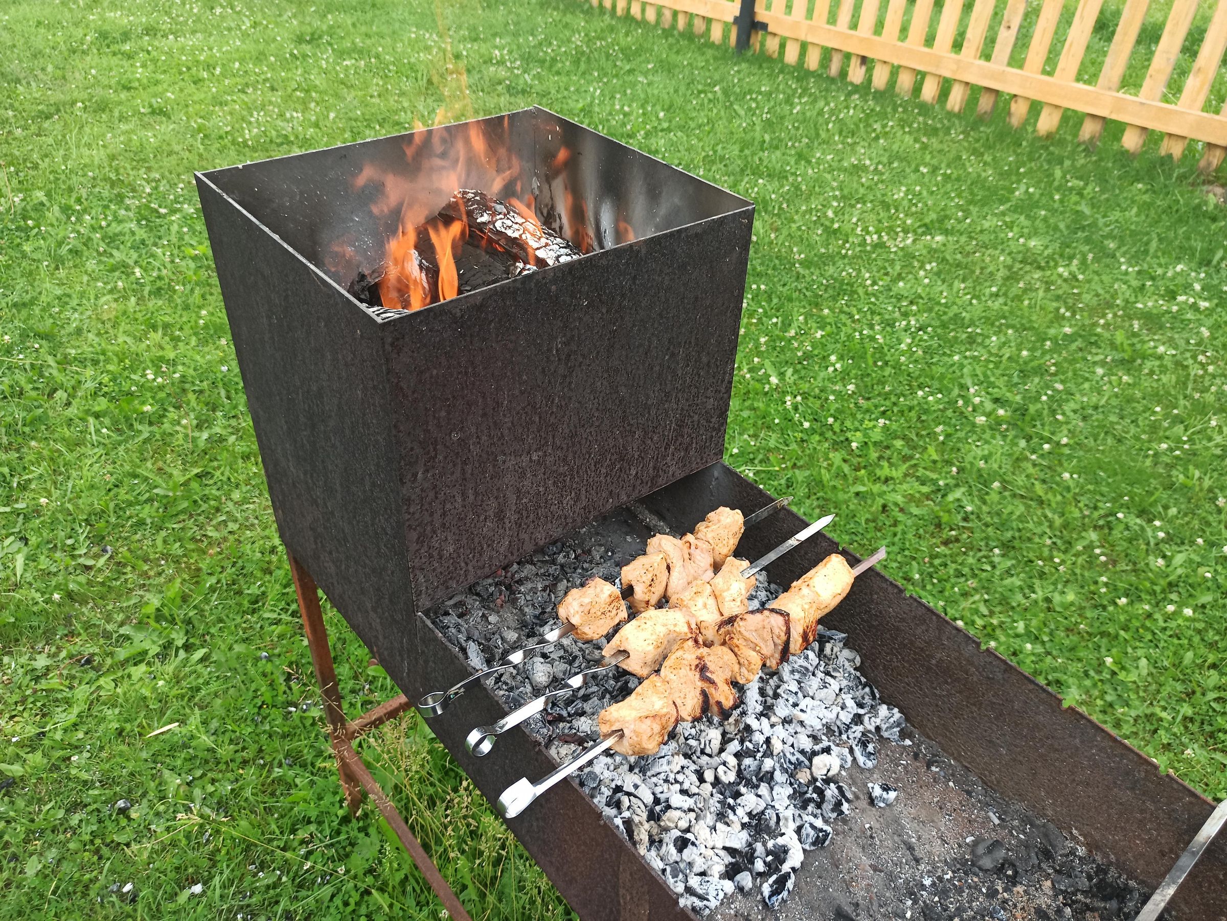 The Drunken Boar Recipe. Cooking Meat on Fire. : 3 Steps (with Pictures ...