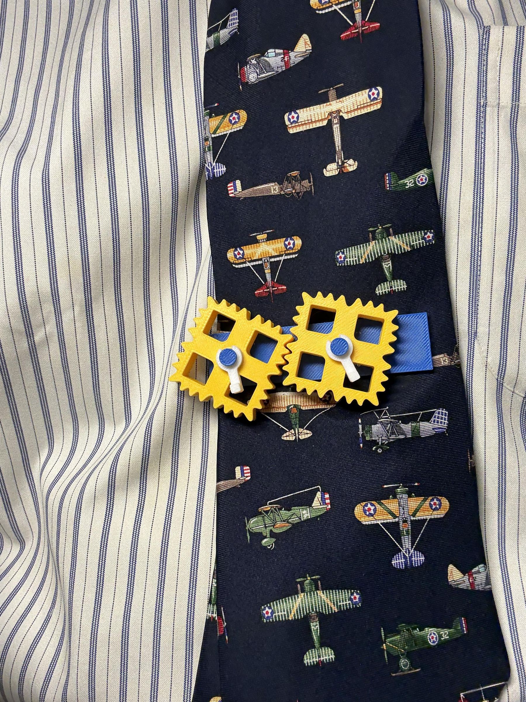 Square Gears Tie Clip : 8 Steps (with Pictures) - Instructables