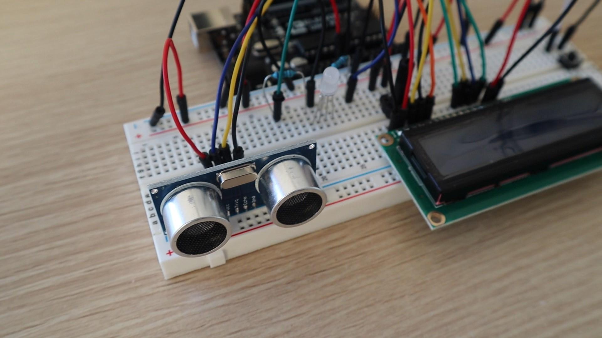 Arduino Parking Assistant - Park Your Car in the Correct Spot Every ...