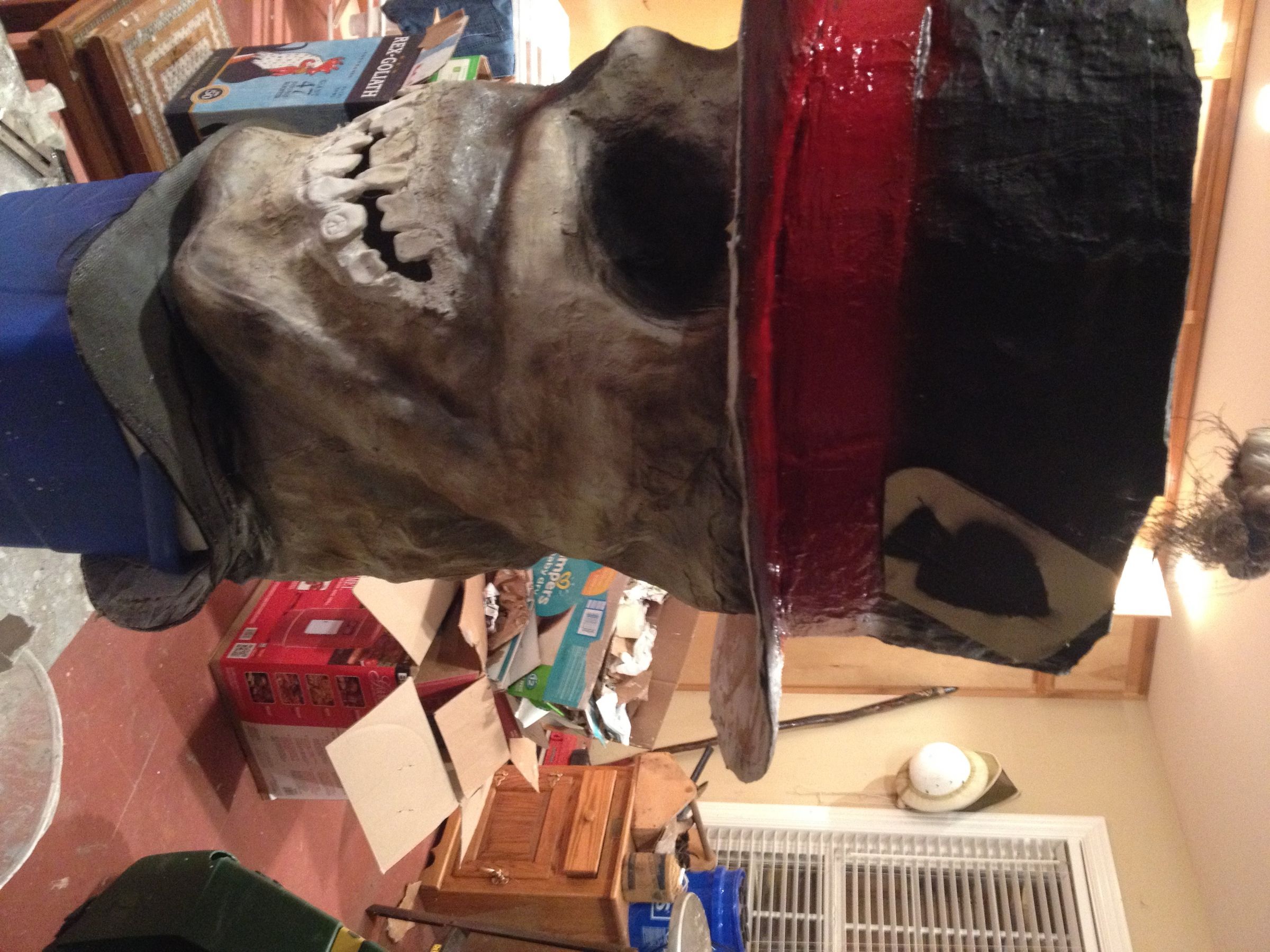 Giant Halloween Skull Mask : 8 Steps (with Pictures) - Instructables