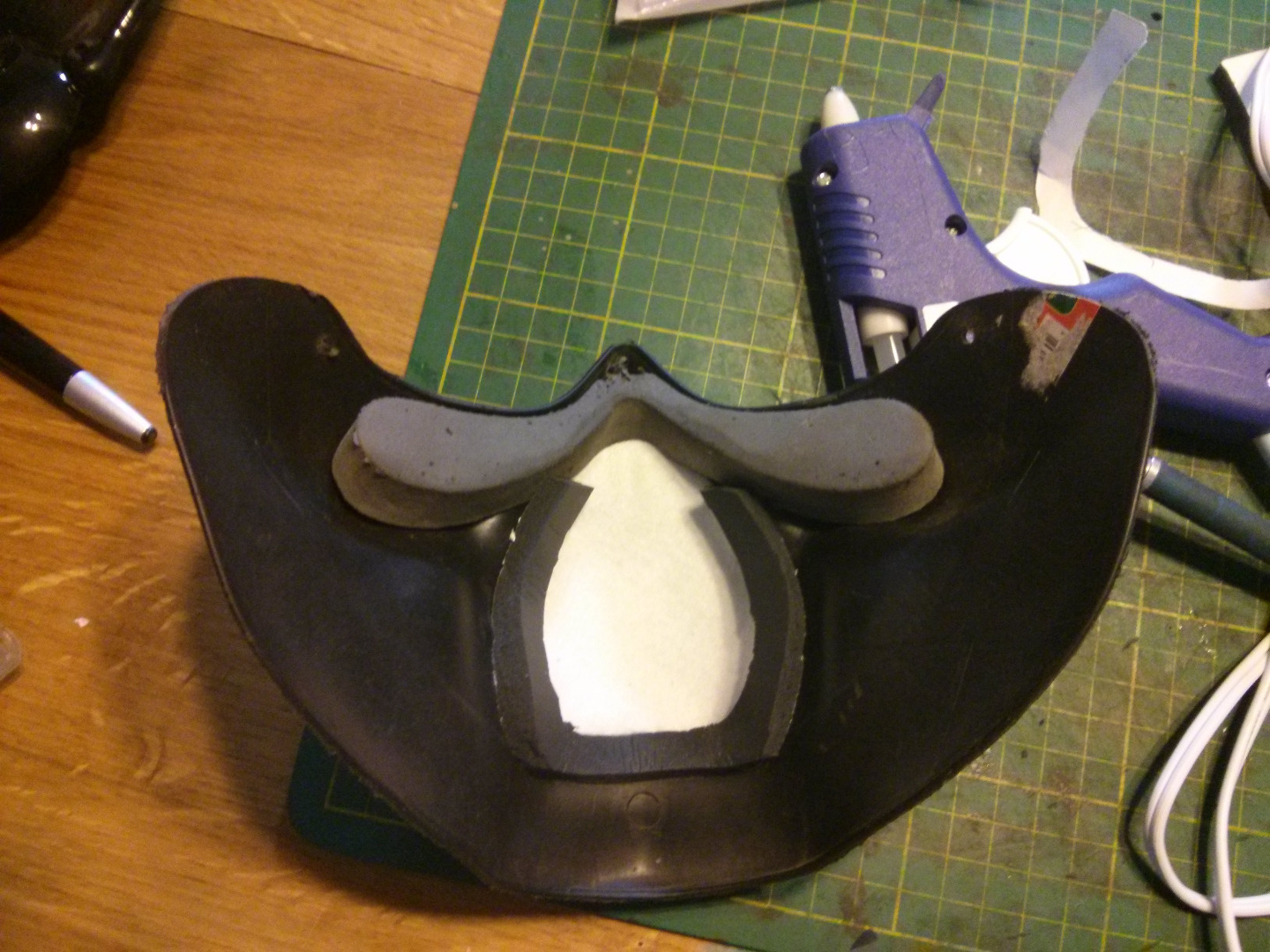 Protective Skull Face Shield With Filter : 5 Steps (with Pictures ...
