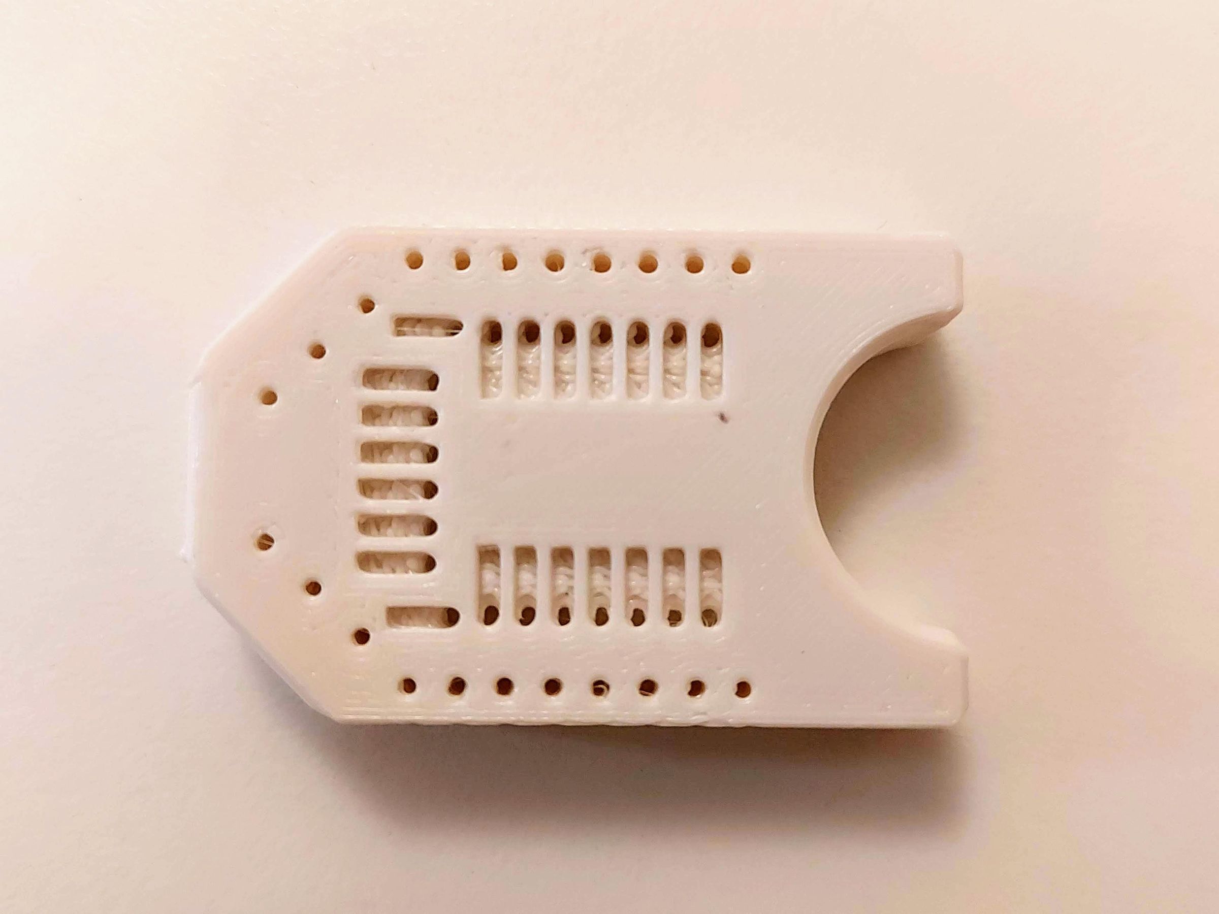 DIY ESP8266 ESP-12 Socket - Snap Fit, Breadboard Friendly, No Soldering ...
