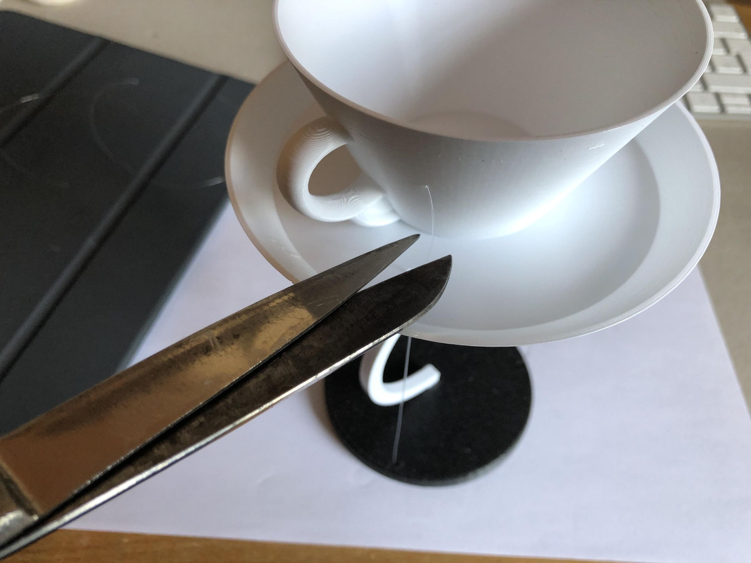 Floating Tea Cup - Magnetic Tensegrity - 3D Printed : 10 Steps (with ...