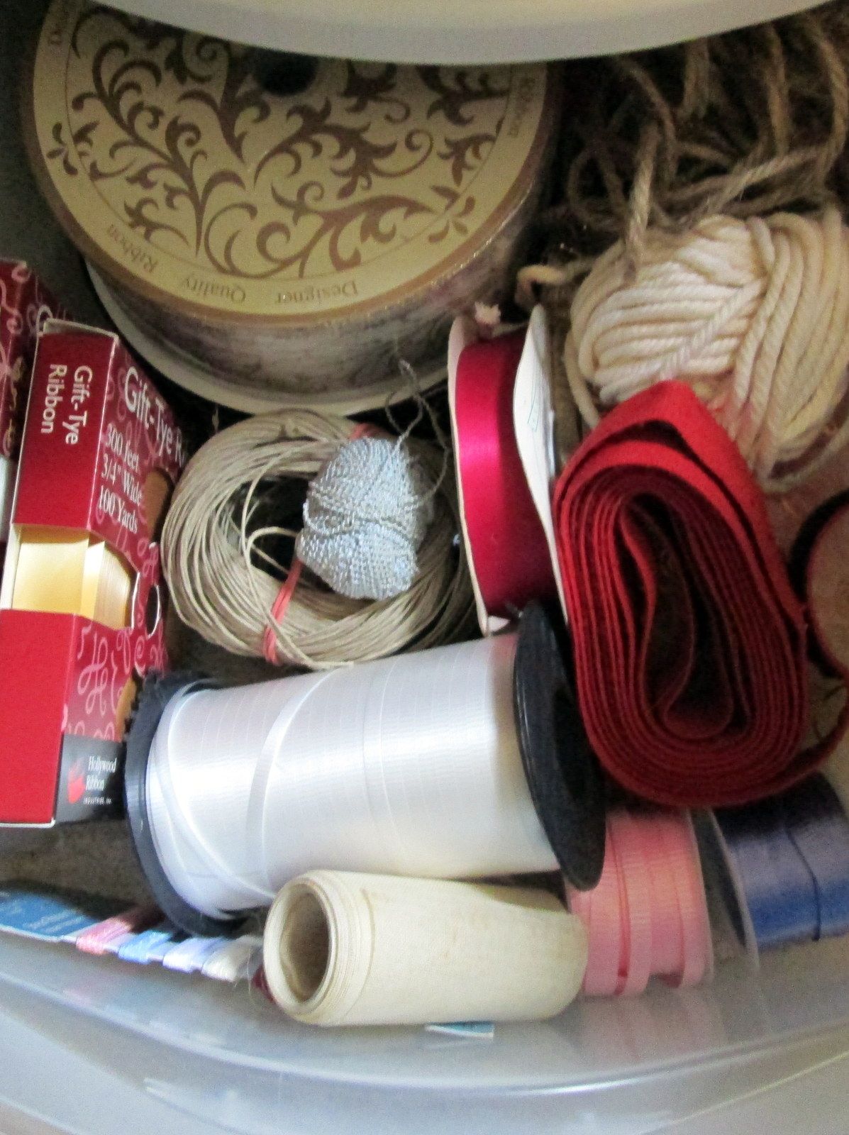 Ribbon and Tape Holder From Dry Cleaning Hanger - Instructables