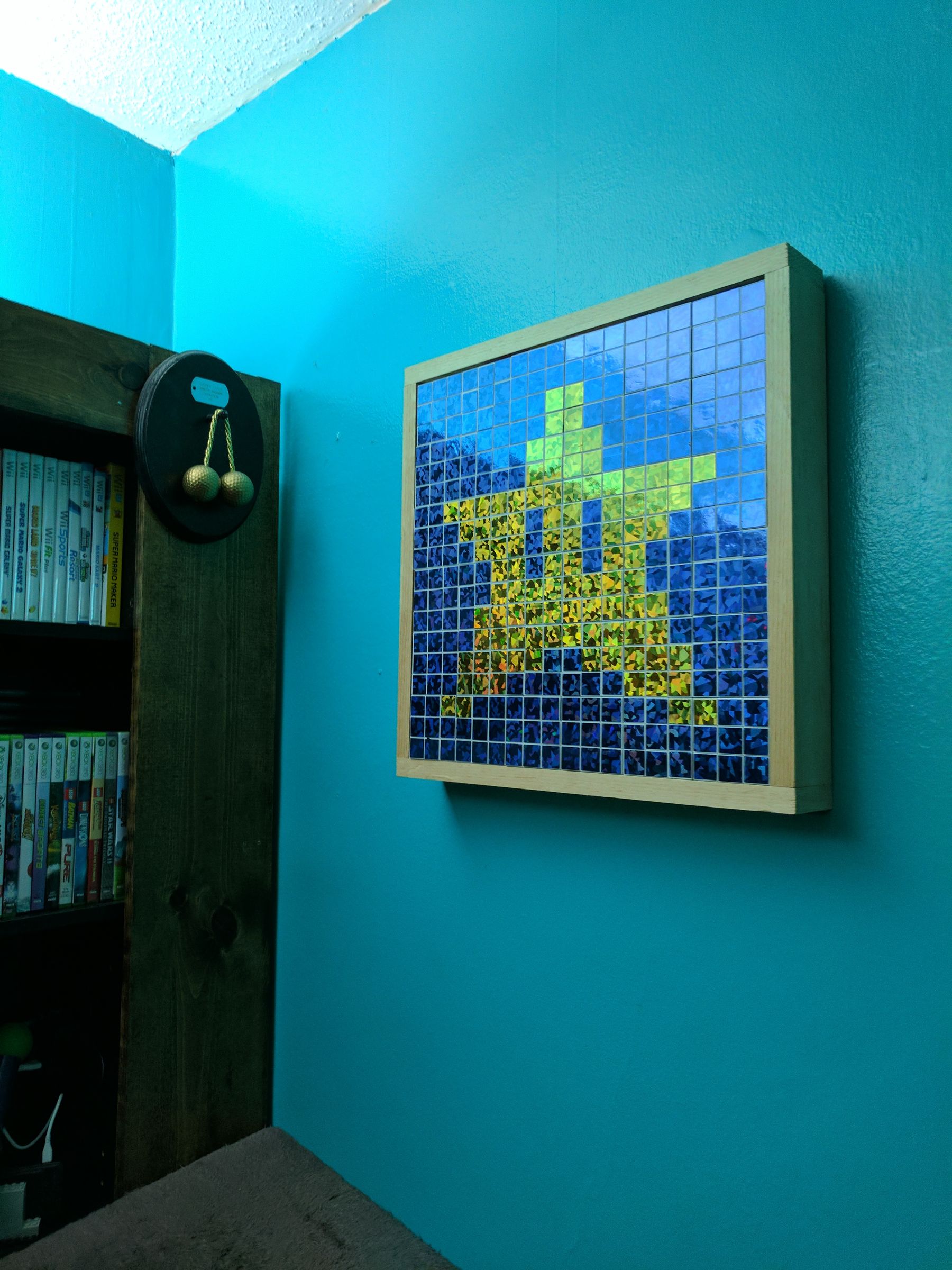 Rubik's Cube Pixel Art Wall Box : 6 Steps (with Pictures) - Instructables