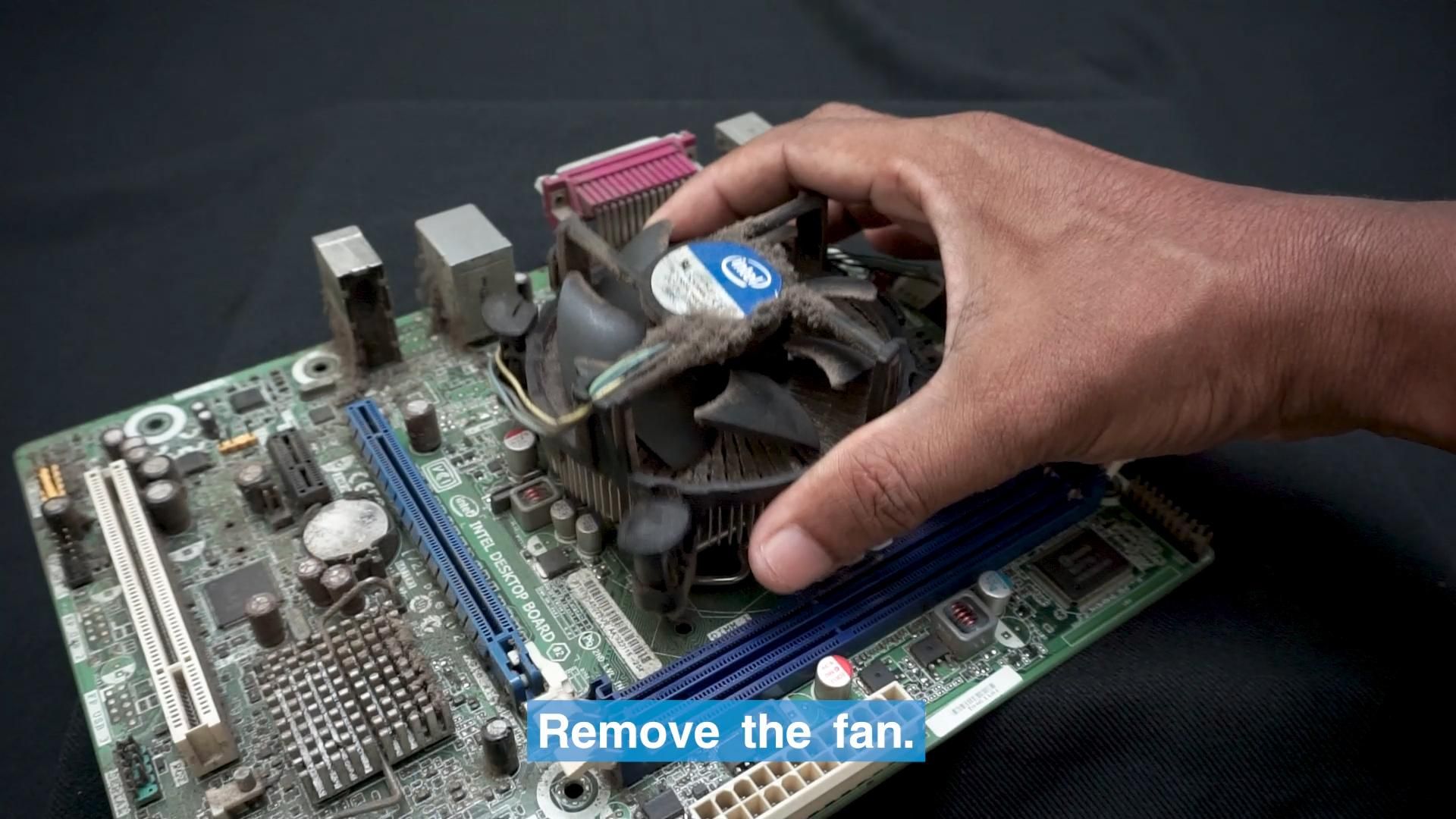 How to Clean CPU Fan Without Compressed Air : 8 Steps - Instructables