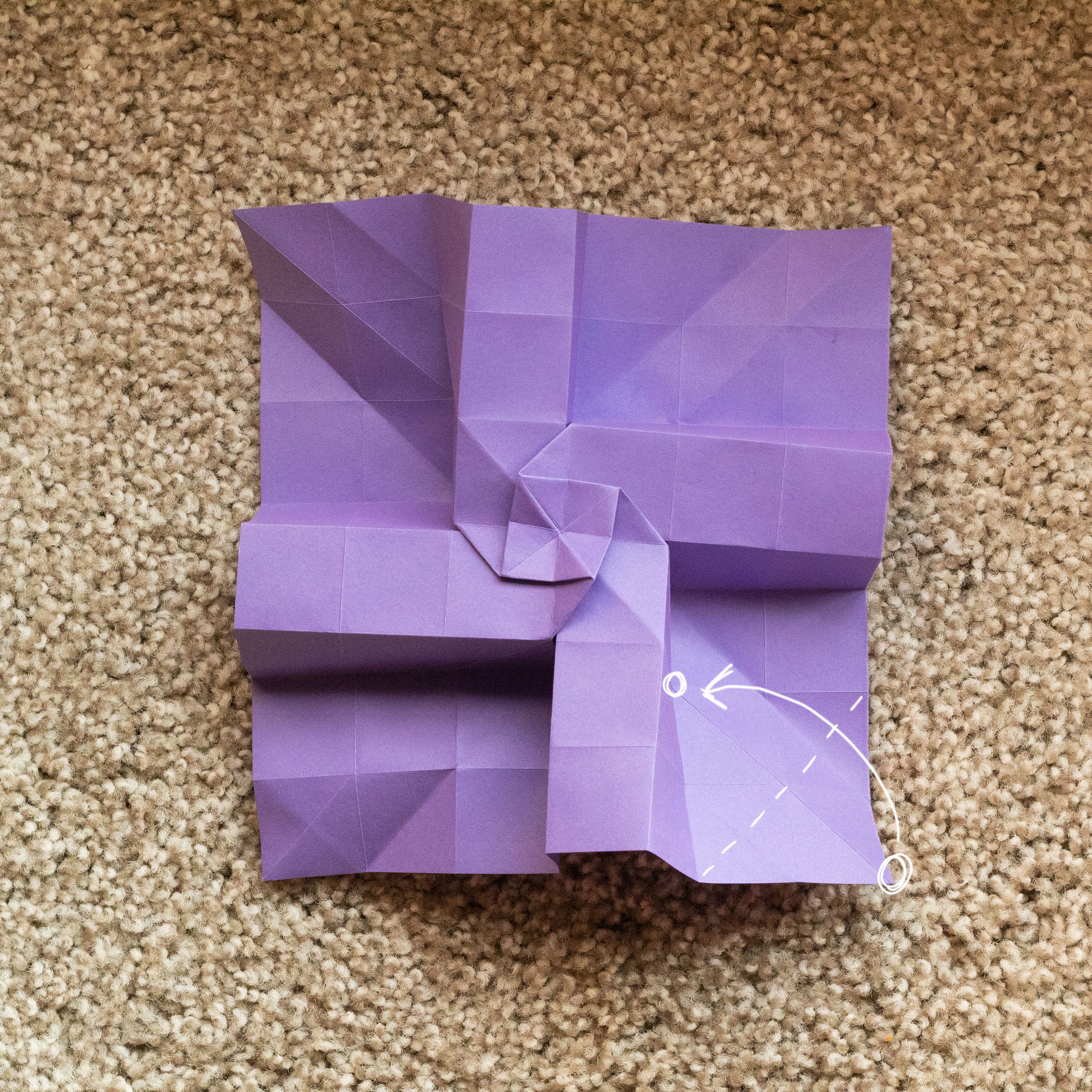 Origami Kawasaki Rose Cp