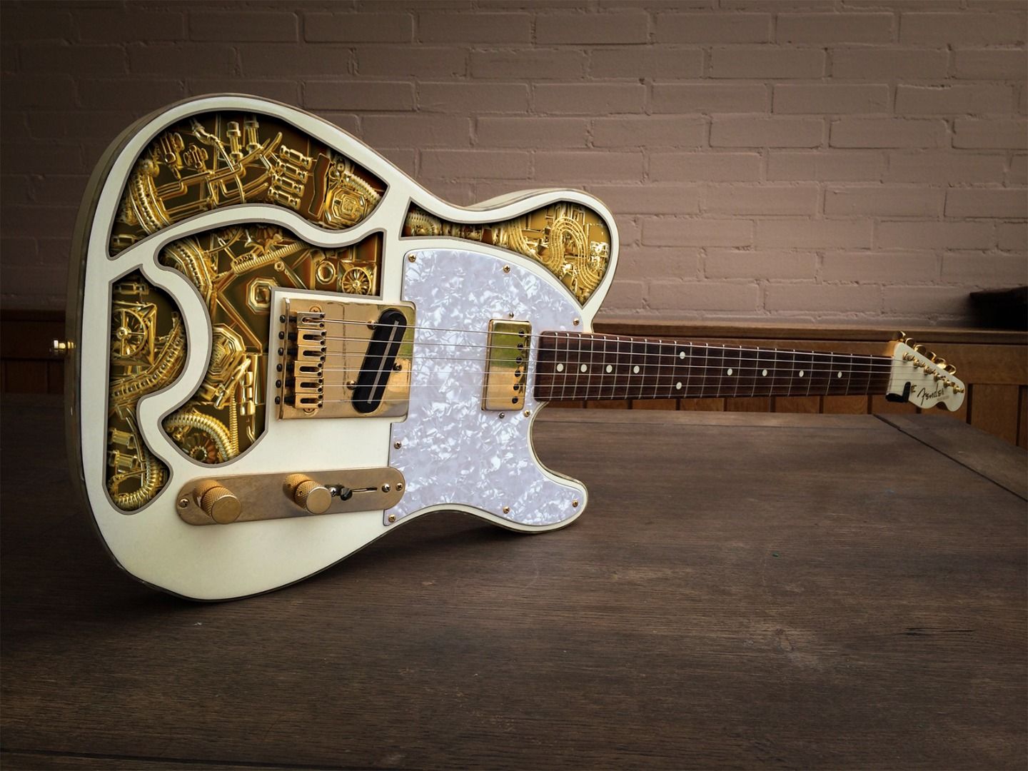 Create a 3D Steampunk Guitar Decal : 6 Steps (with Pictures ...