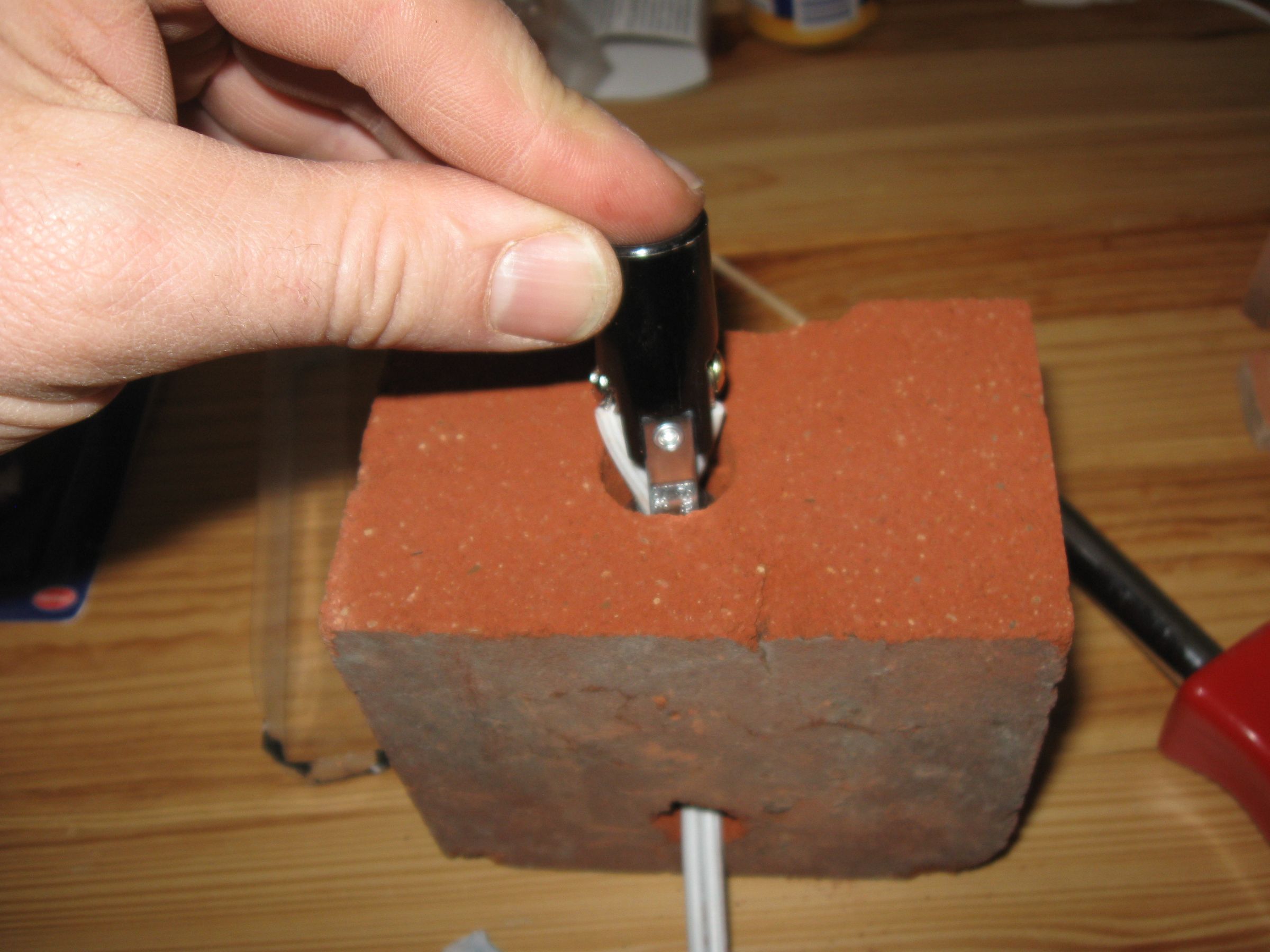 Brick Lamp and Stone Light : 7 Steps (with Pictures) - Instructables