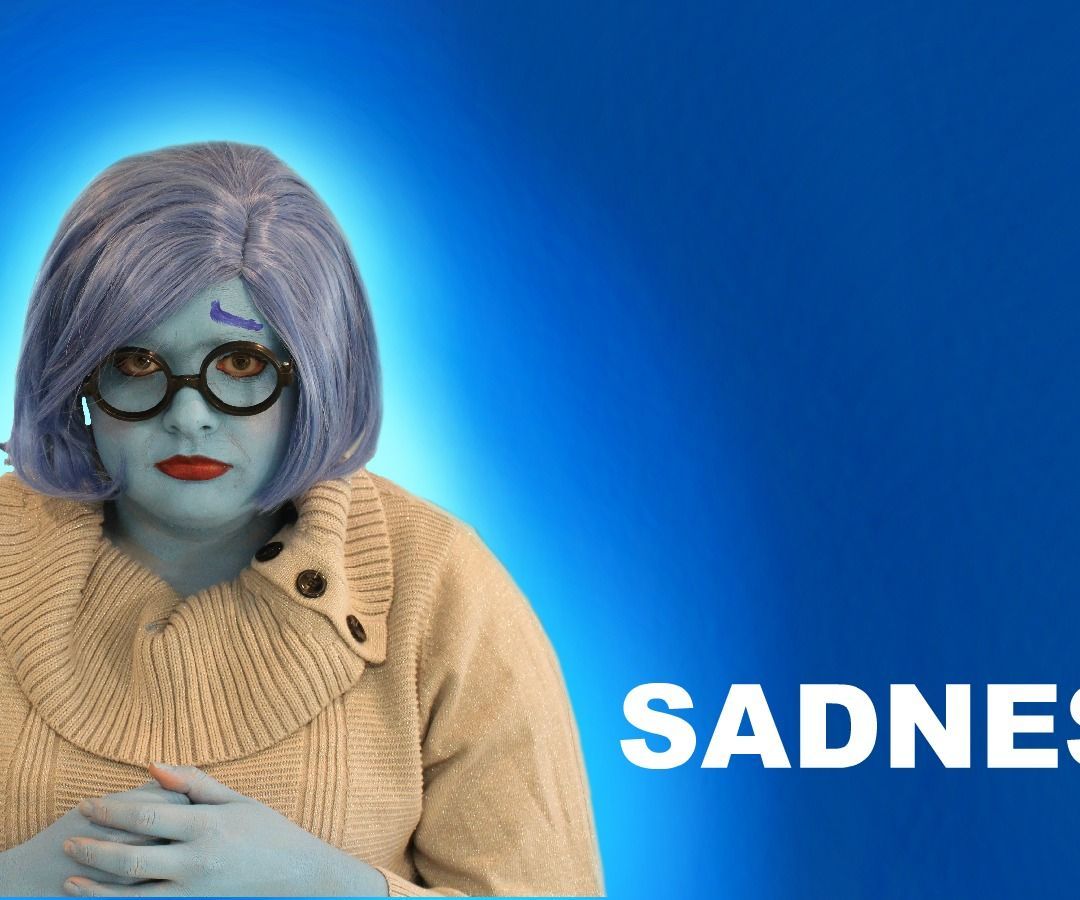 Inside Out Sadness Makeup and Costume! (with Pictures) - Instructables