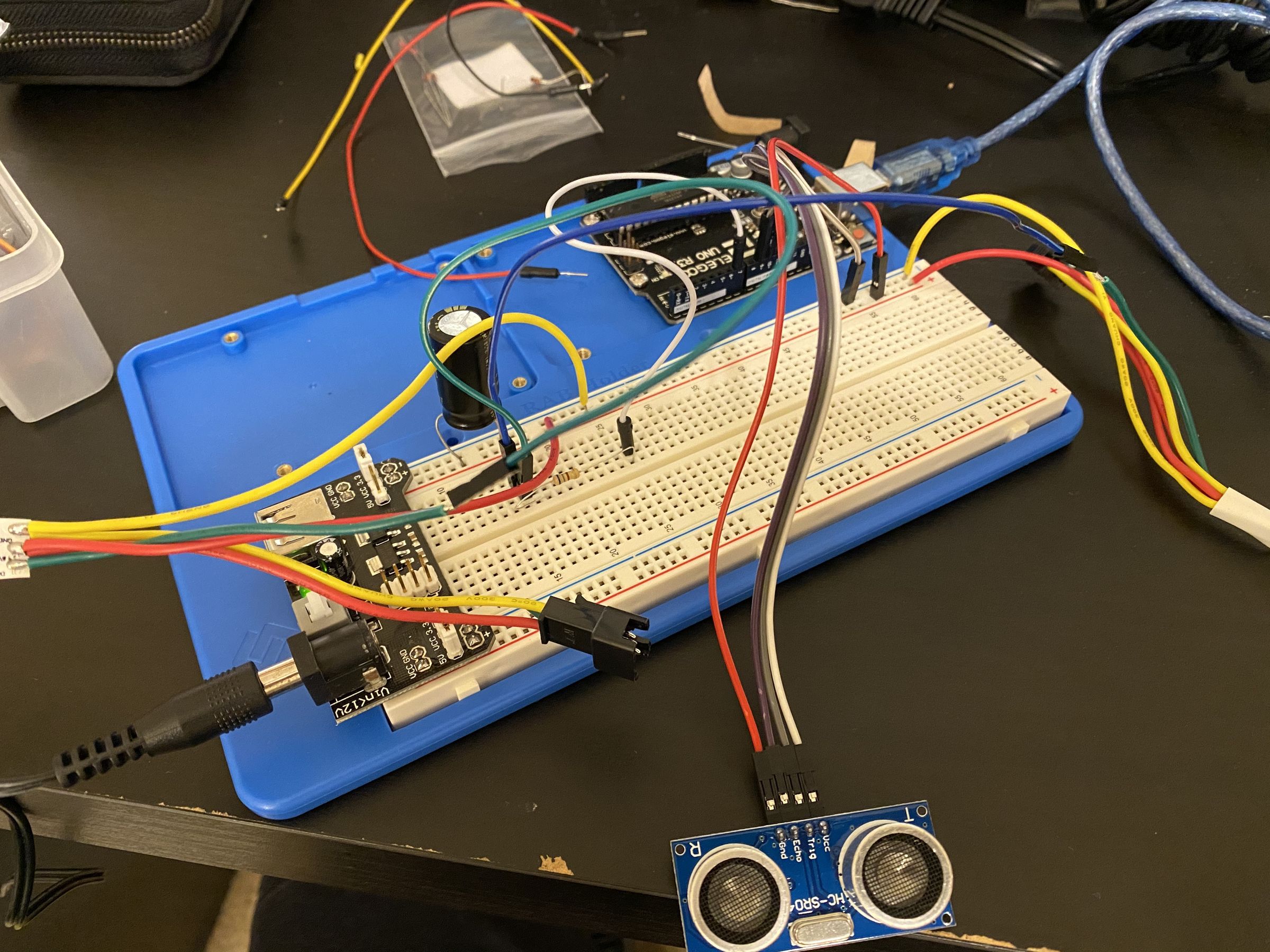 Arduino Garage Parking Assistant : 7 Steps - Instructables