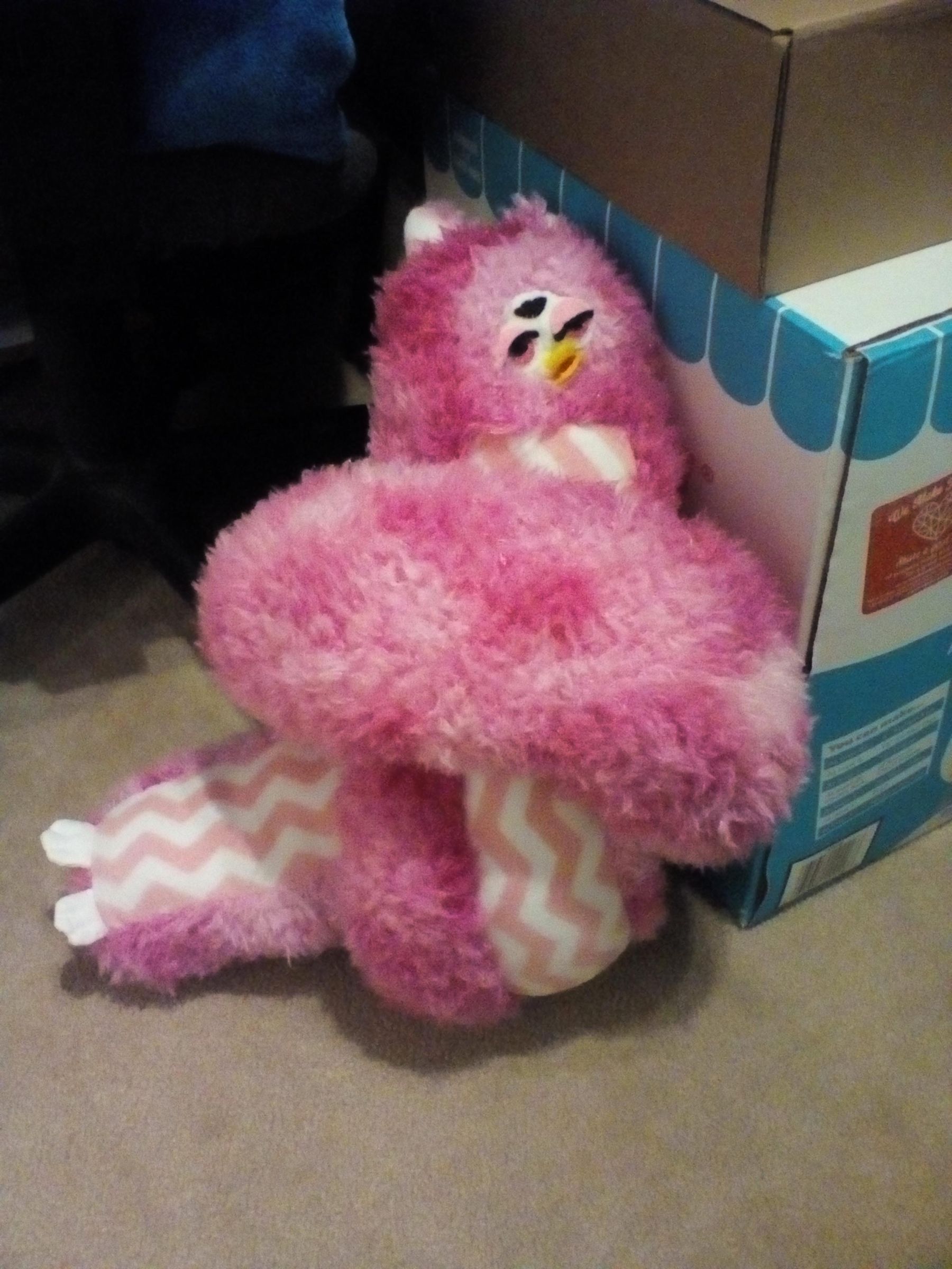 Make Your Own Long Furby (With "Vegan" Felt Faceplate) : 18 Steps ...