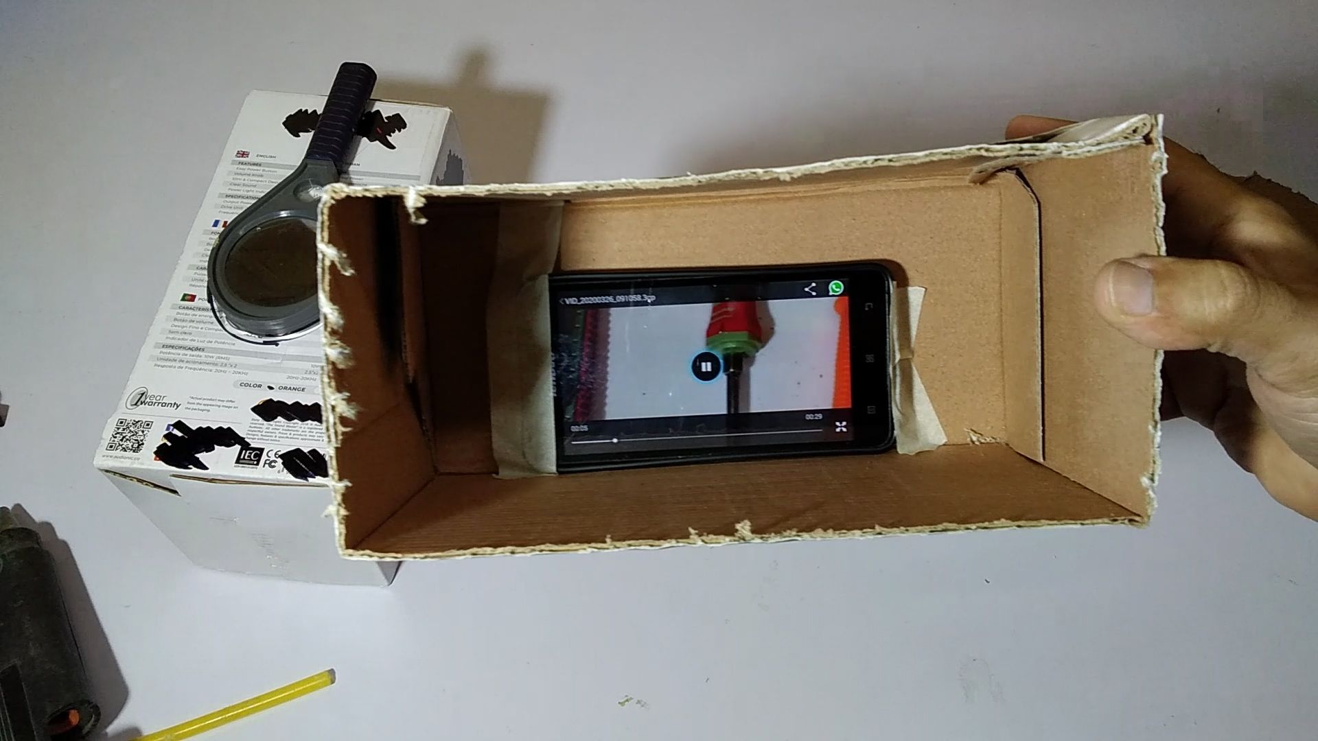 Diy Smartphone Projector : 3 Steps - Instructables